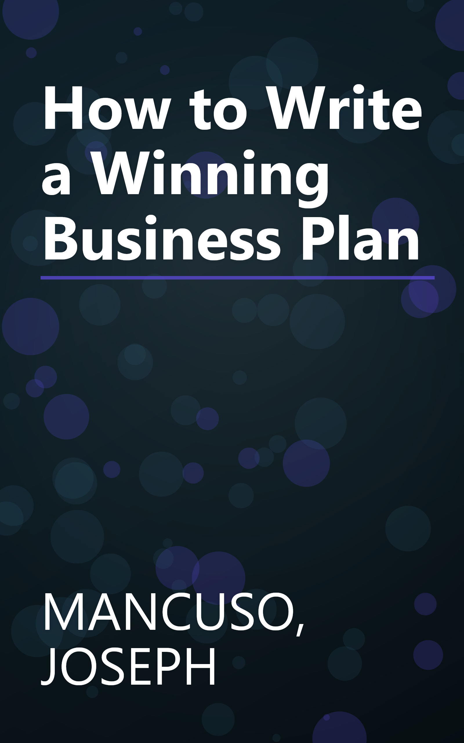 How to Write a Winning Business Plan book cover
