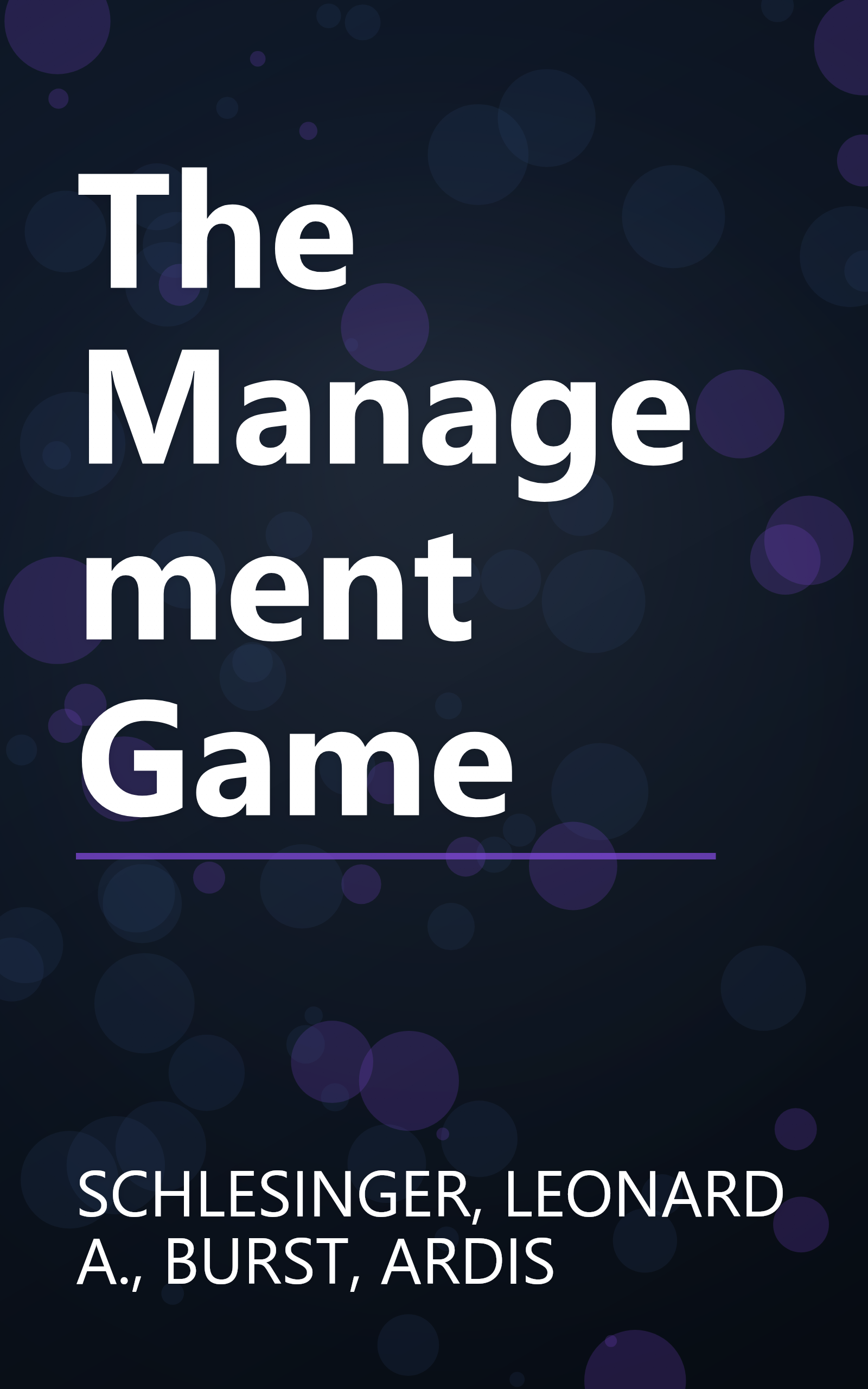 The Management Game book cover