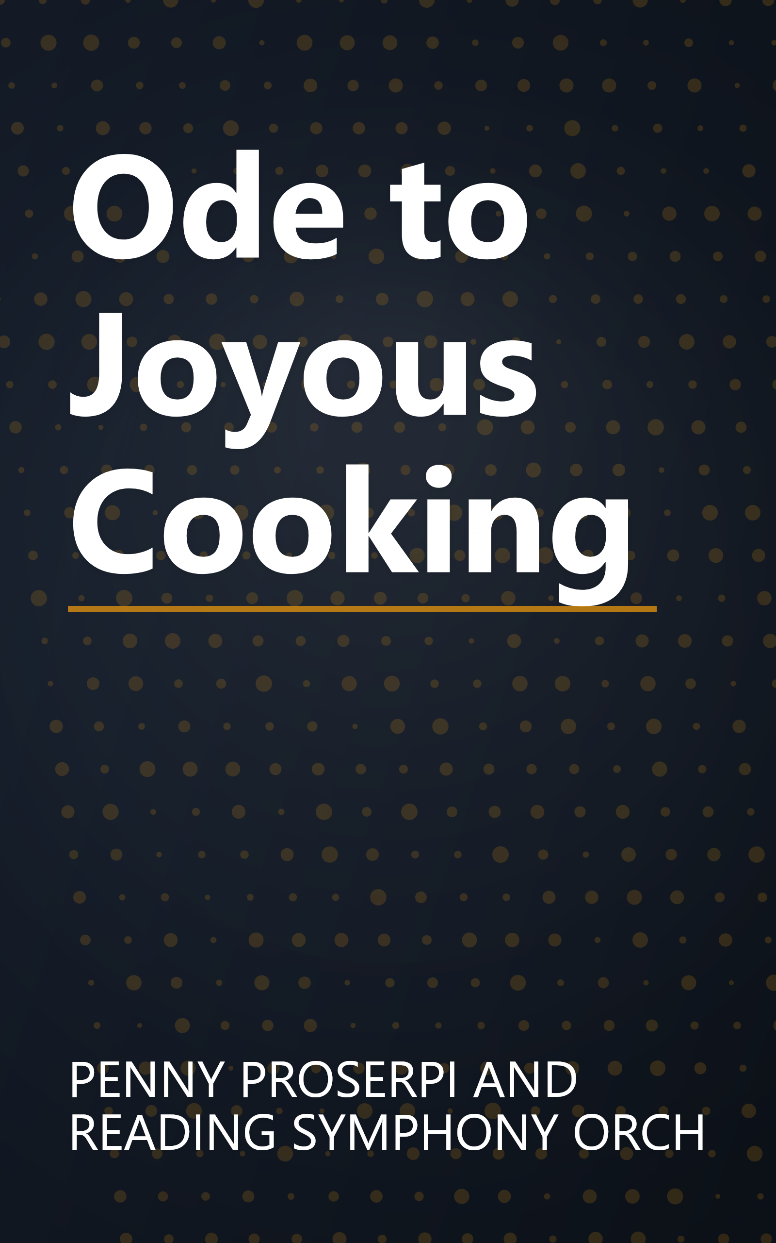Ode to Joyous Cooking book cover