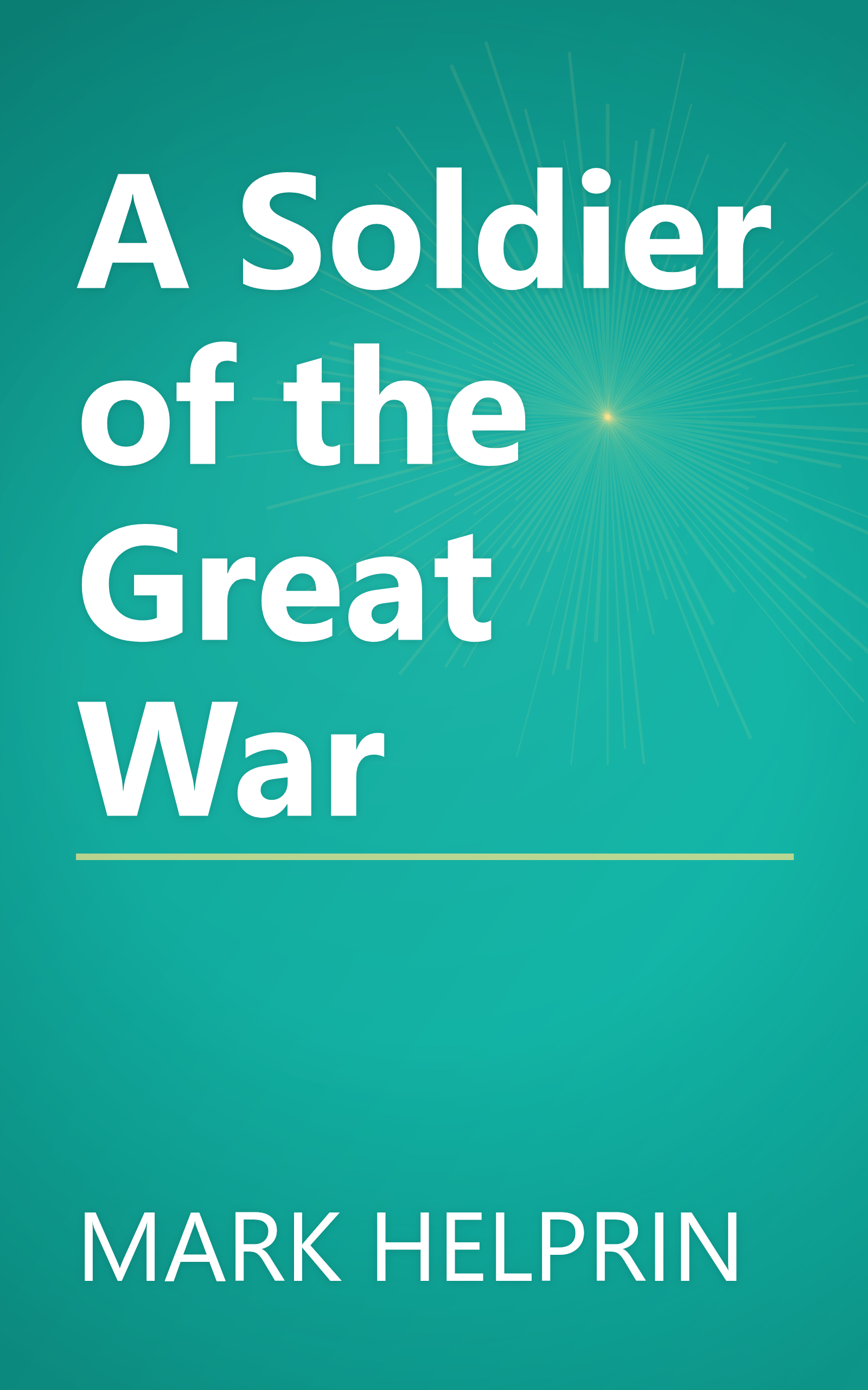 A Soldier of the Great War book cover