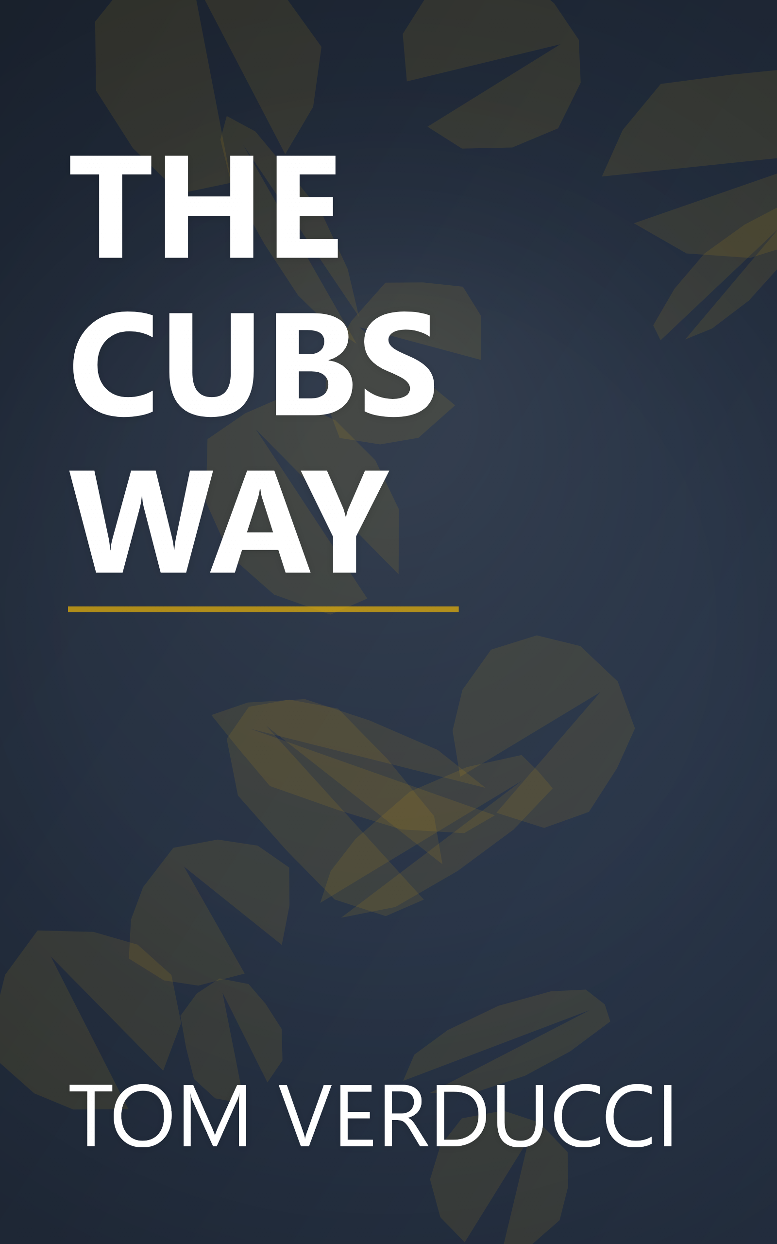 THE CUBS WAY book cover