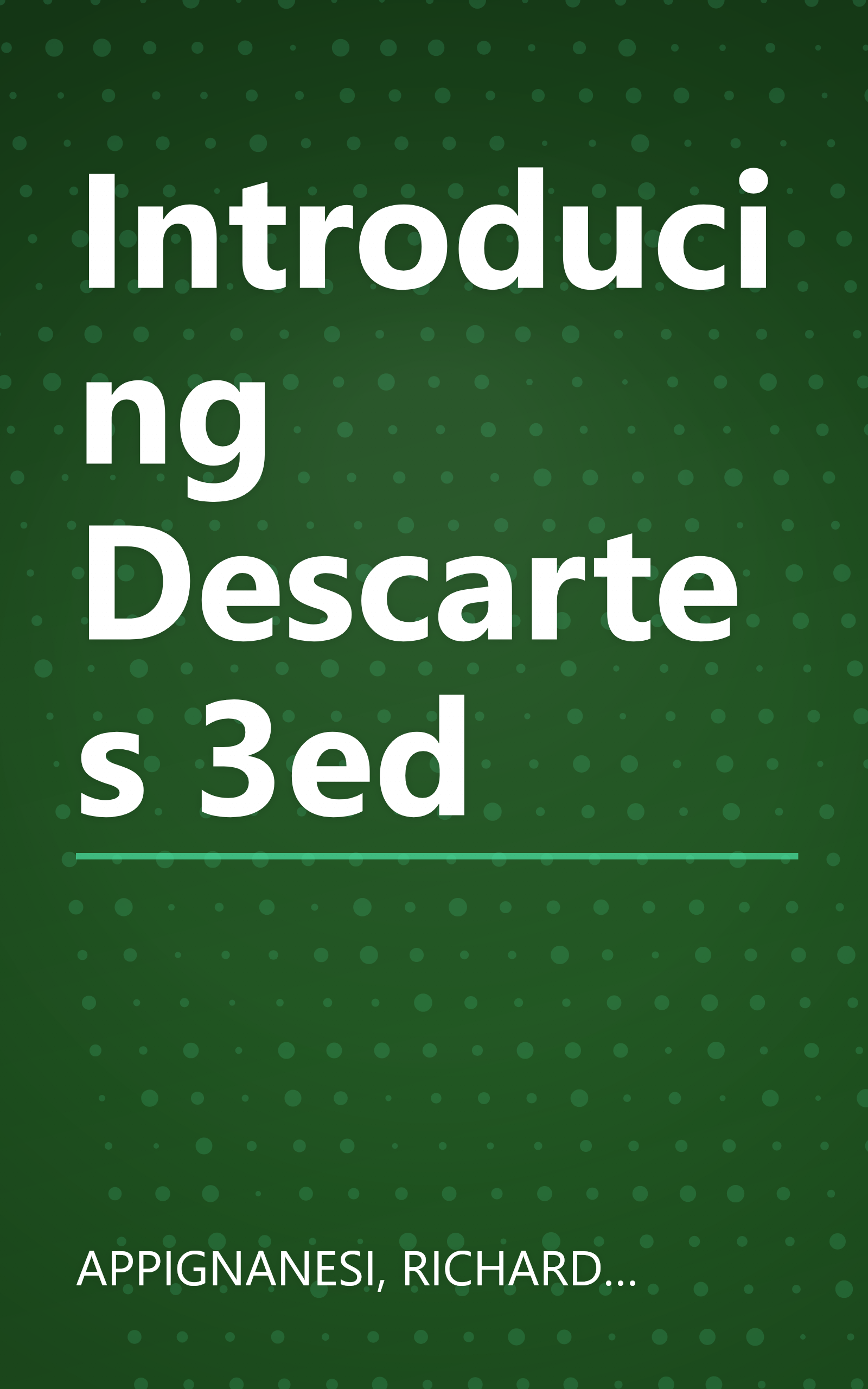 Introducing Descartes 3ed book cover