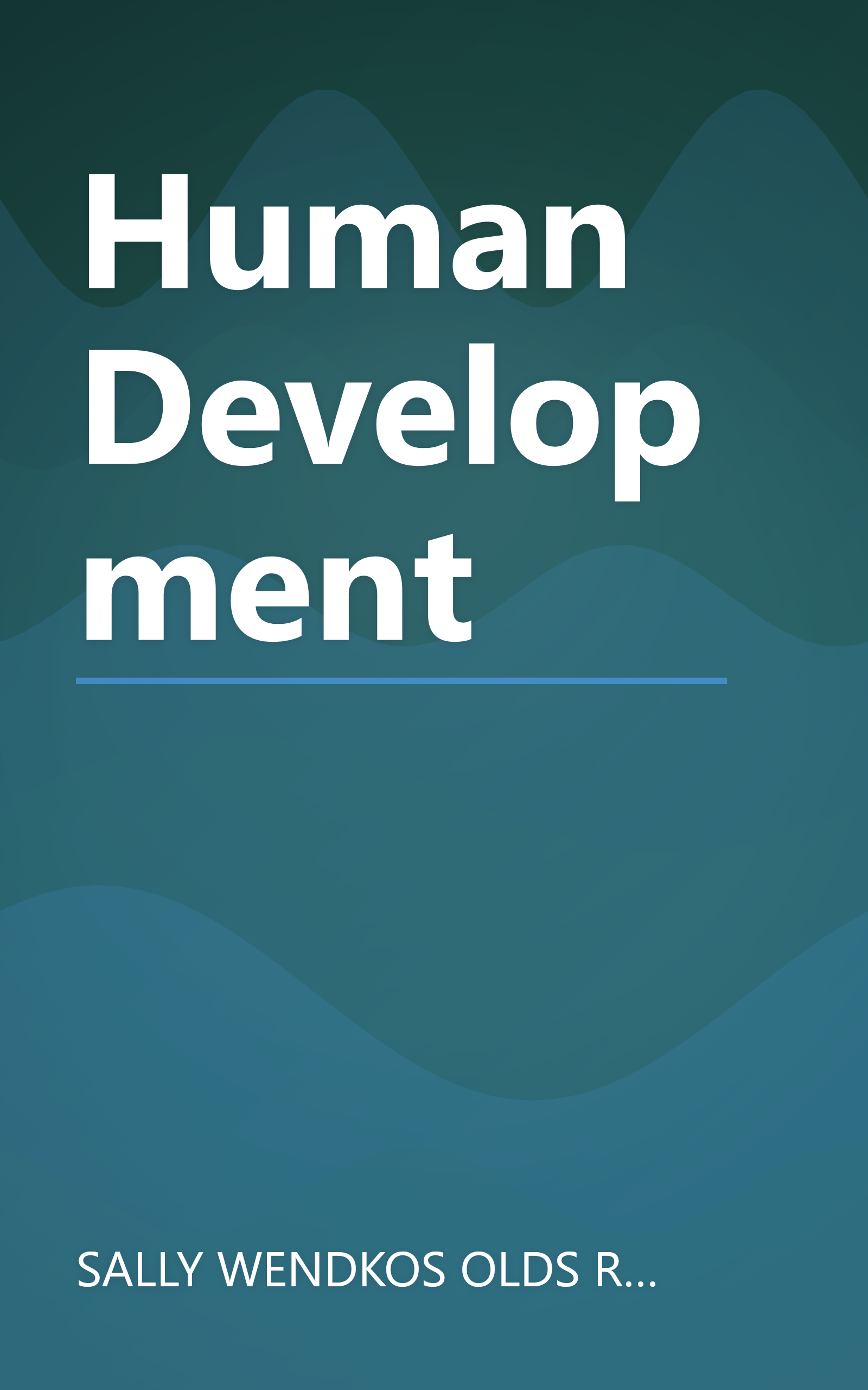 Human Development book cover