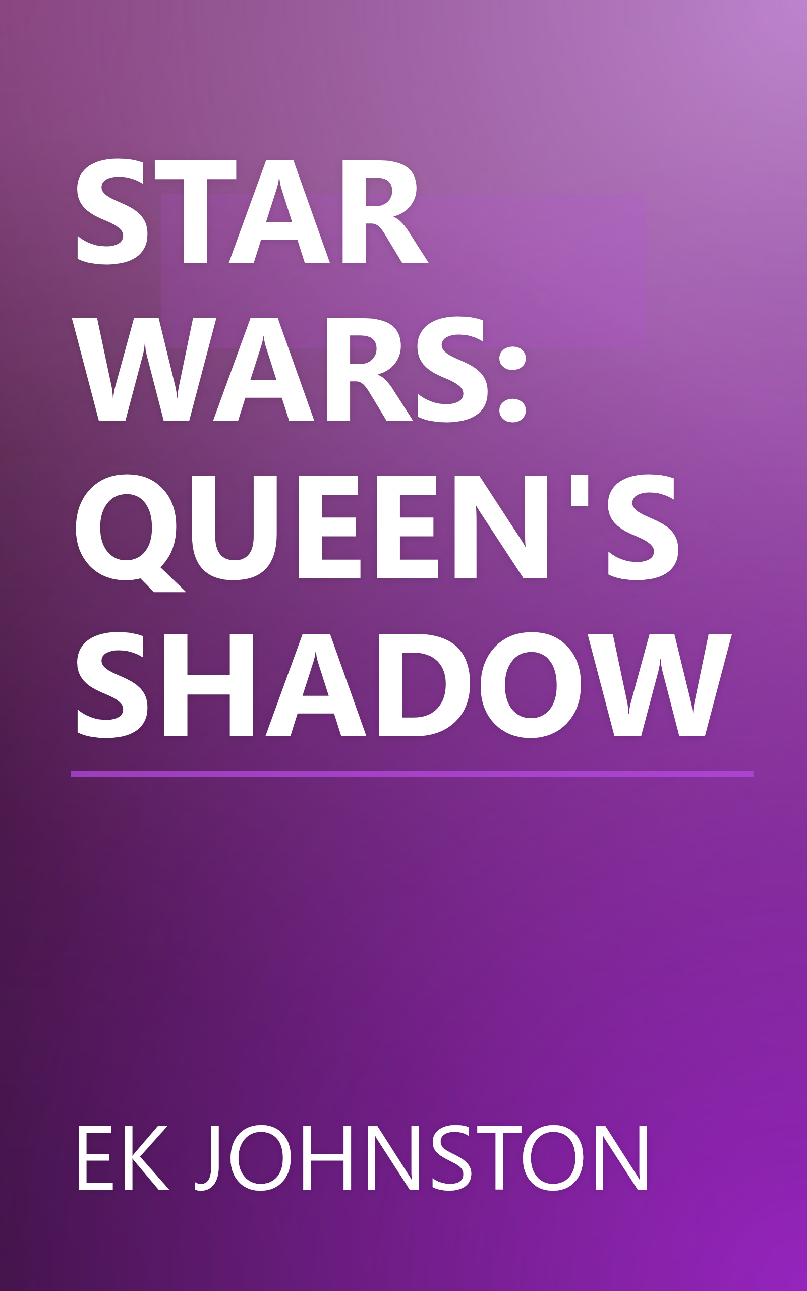 STAR WARS: QUEEN'S SHADOW book cover