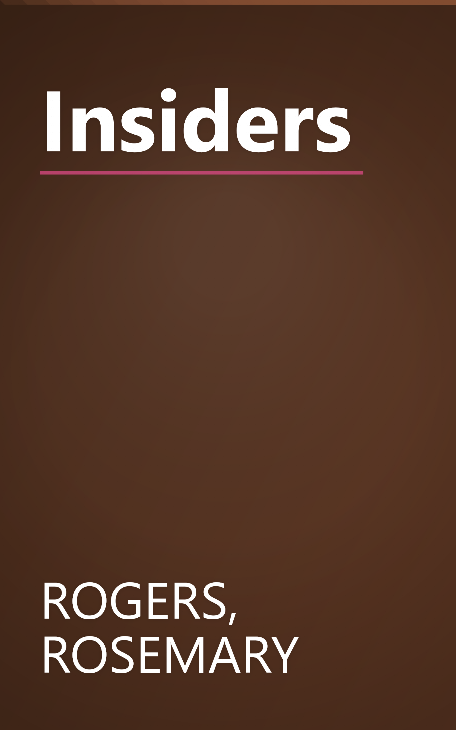 Insiders book cover