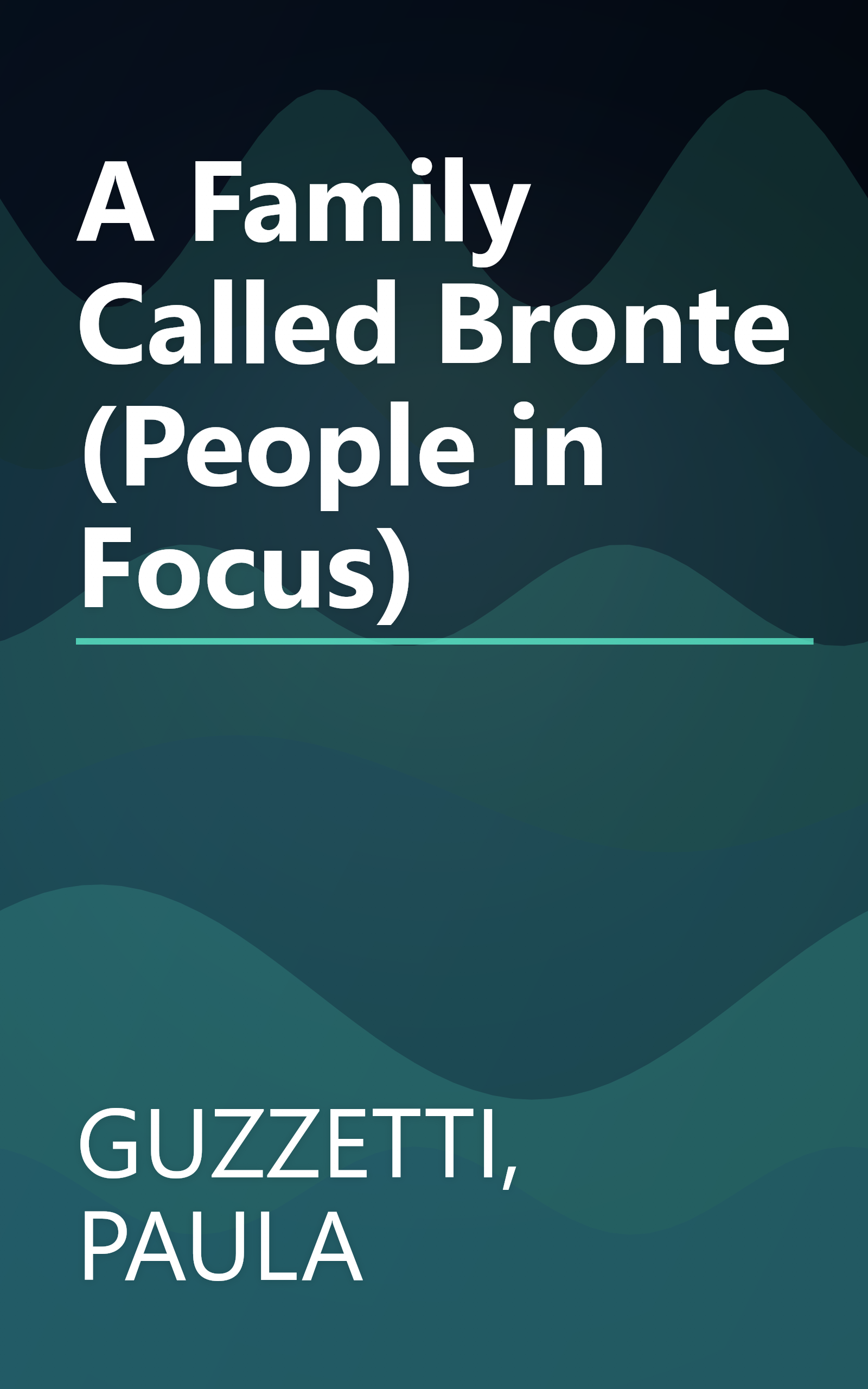 A Family Called Bronte (People in Focus) book cover