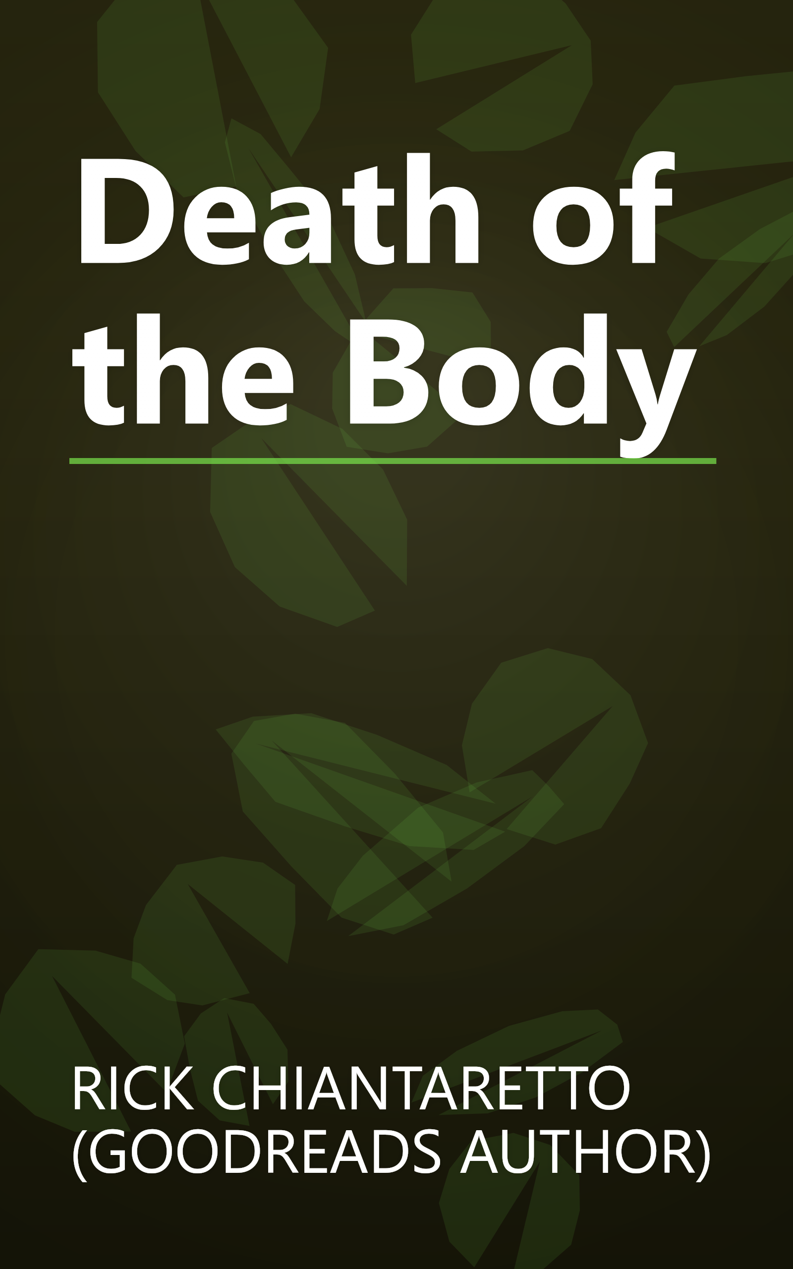 Death of the Body book cover