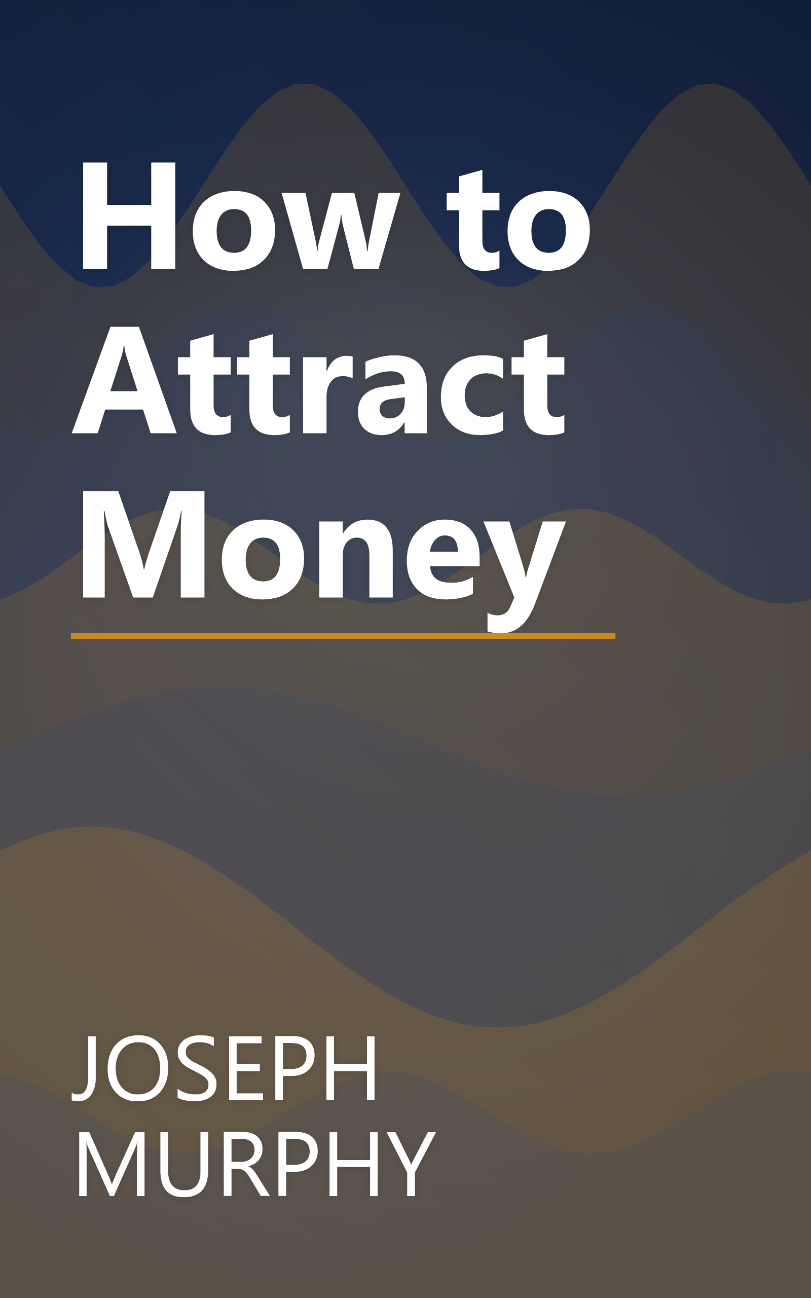 How to Attract Money book cover