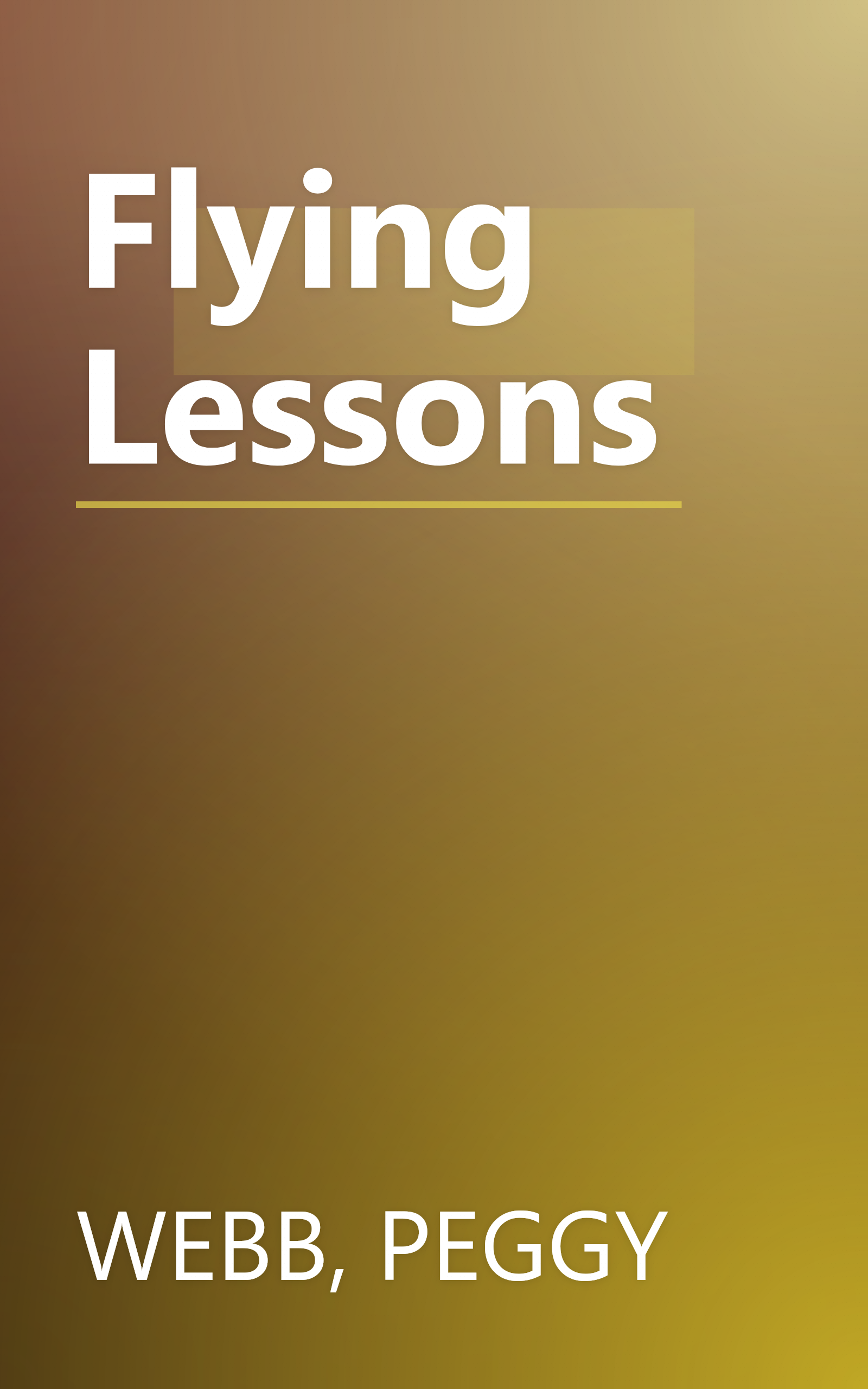 Flying Lessons book cover