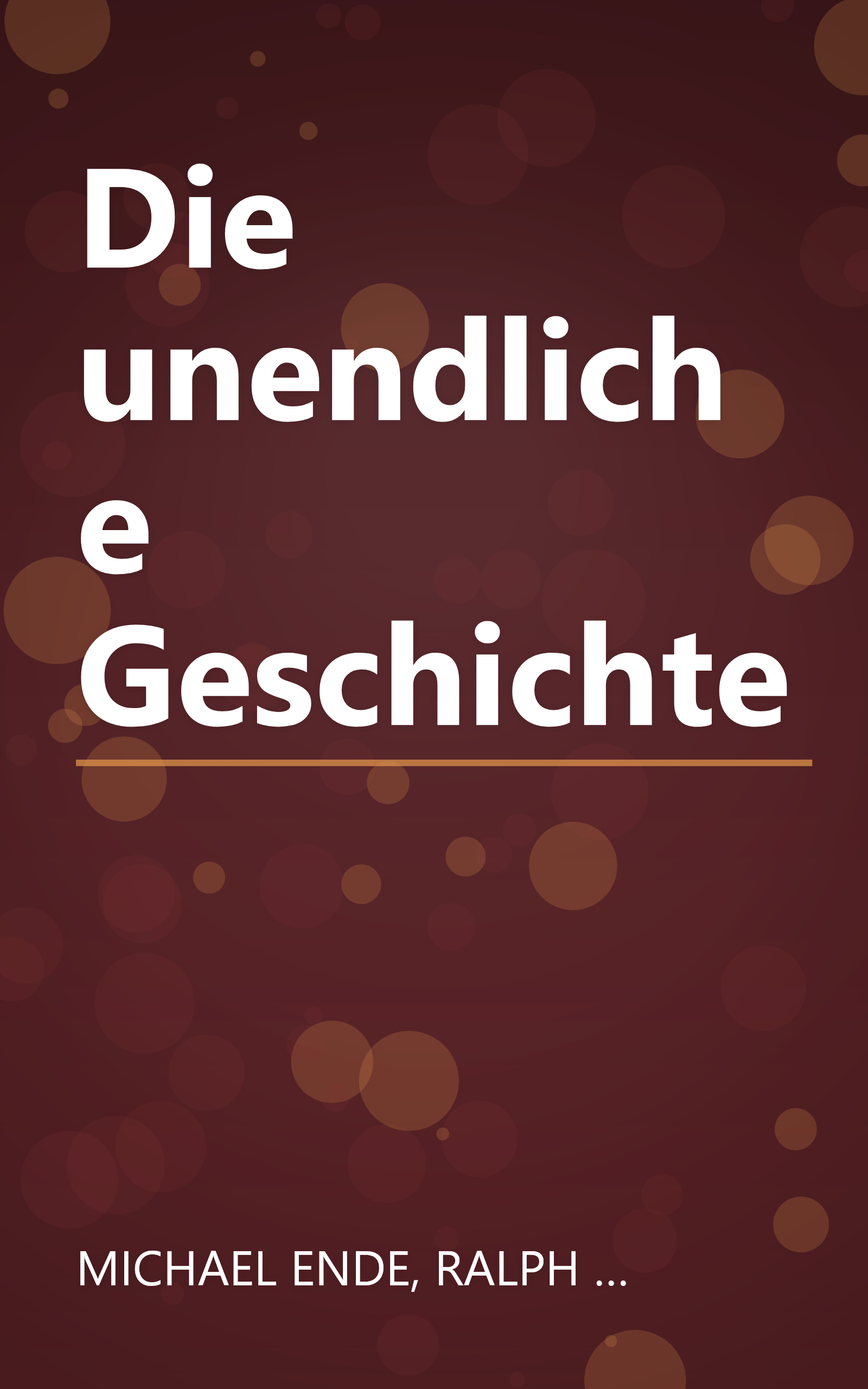 Die unendliche Geschichte book cover