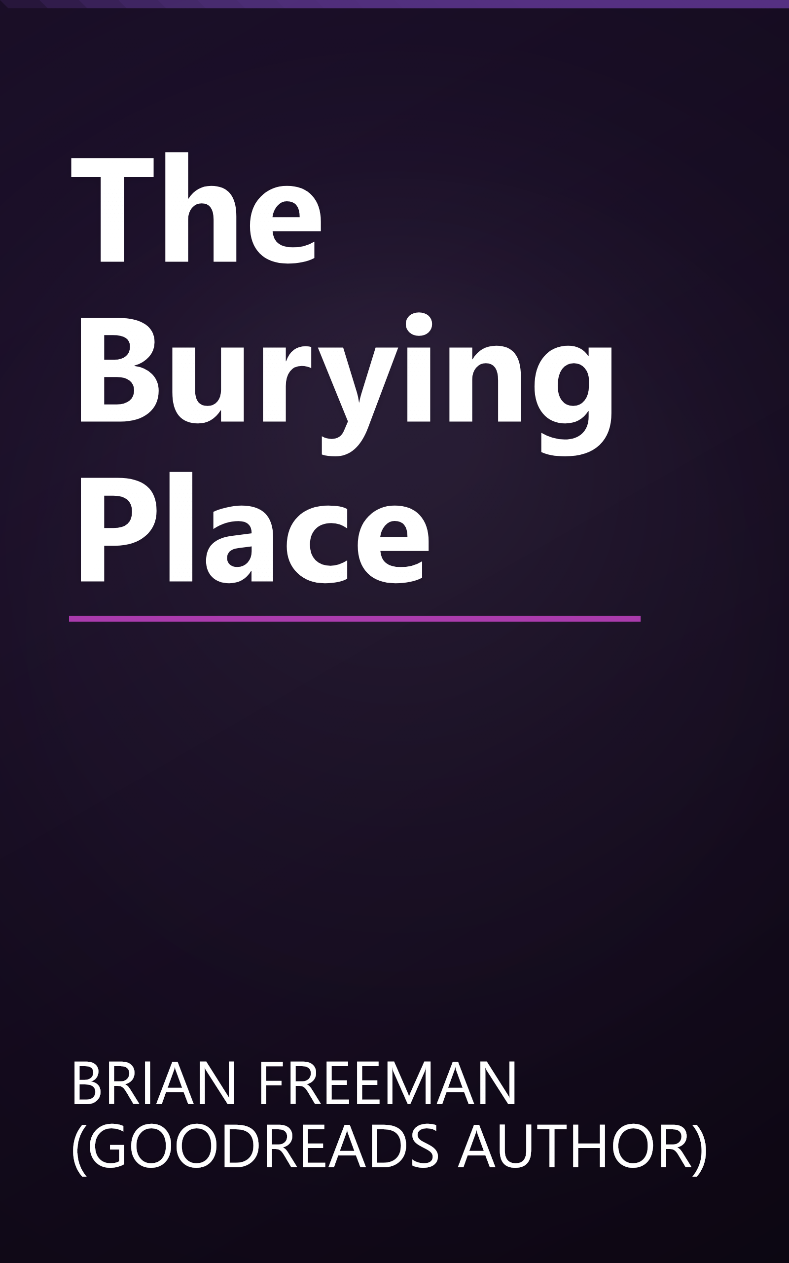 The Burying Place book cover