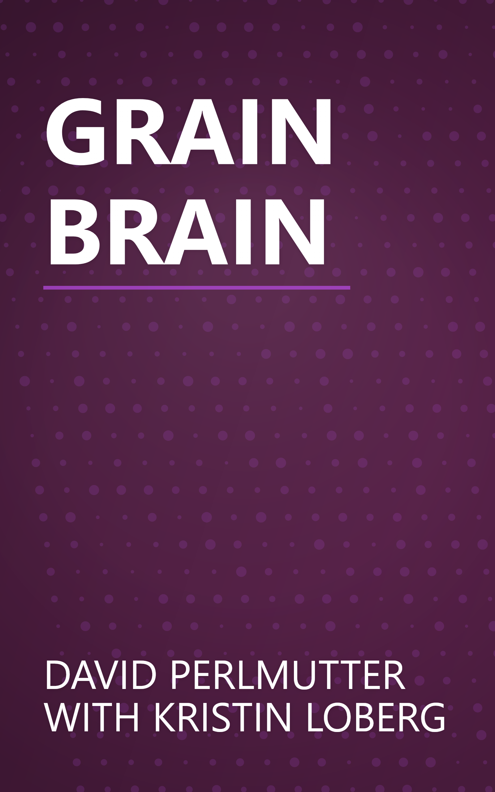 GRAIN BRAIN book cover