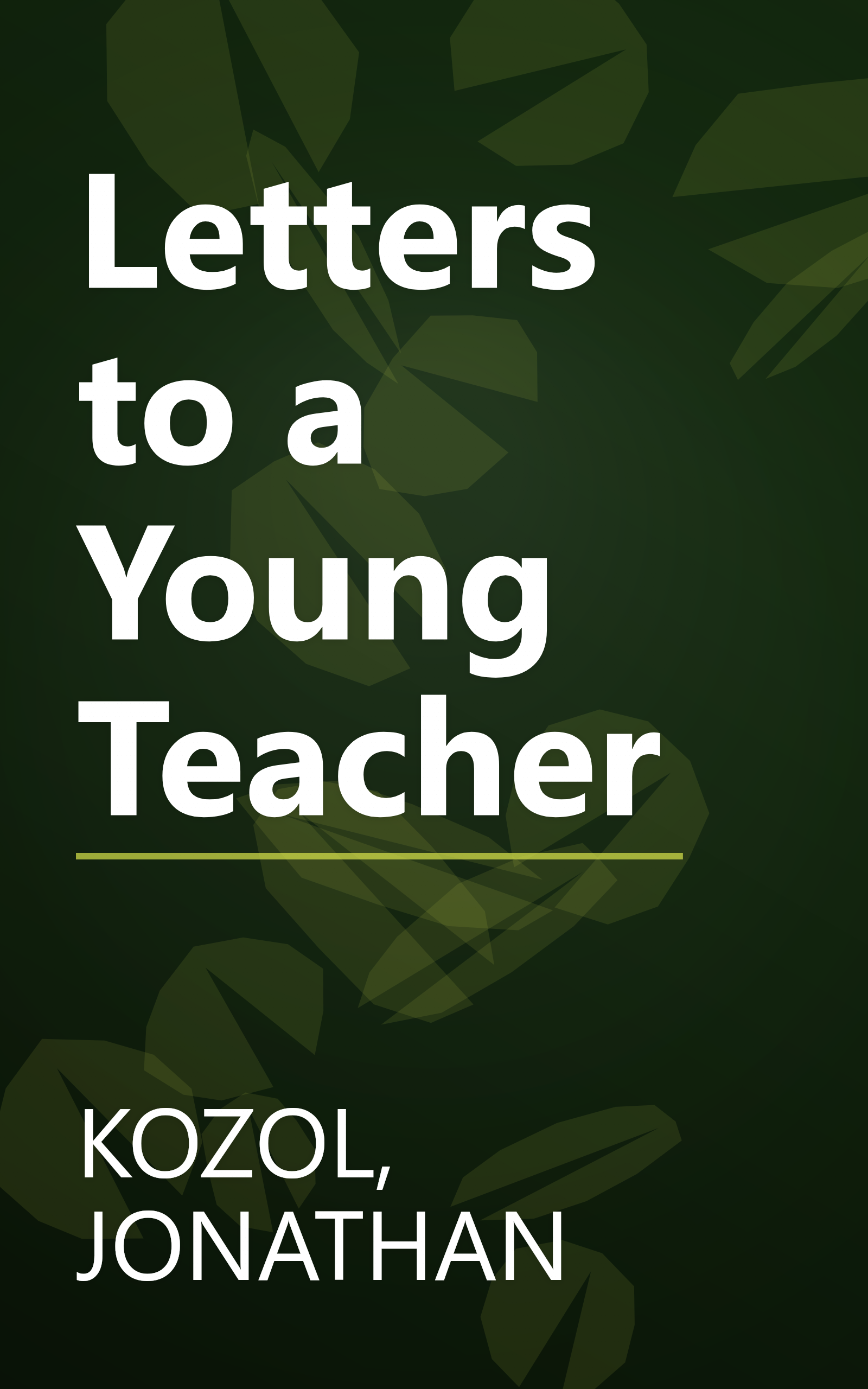Letters to a Young Teacher book cover