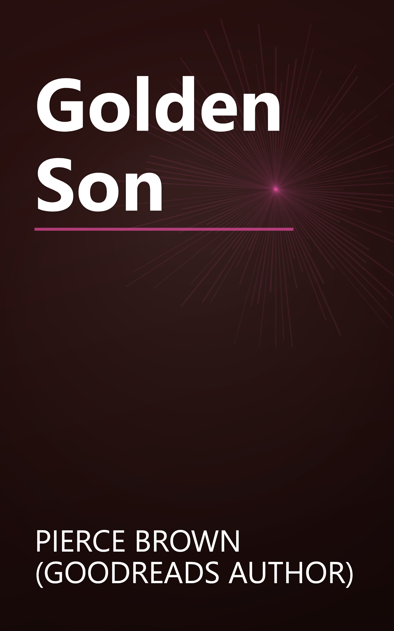 Golden Son book cover