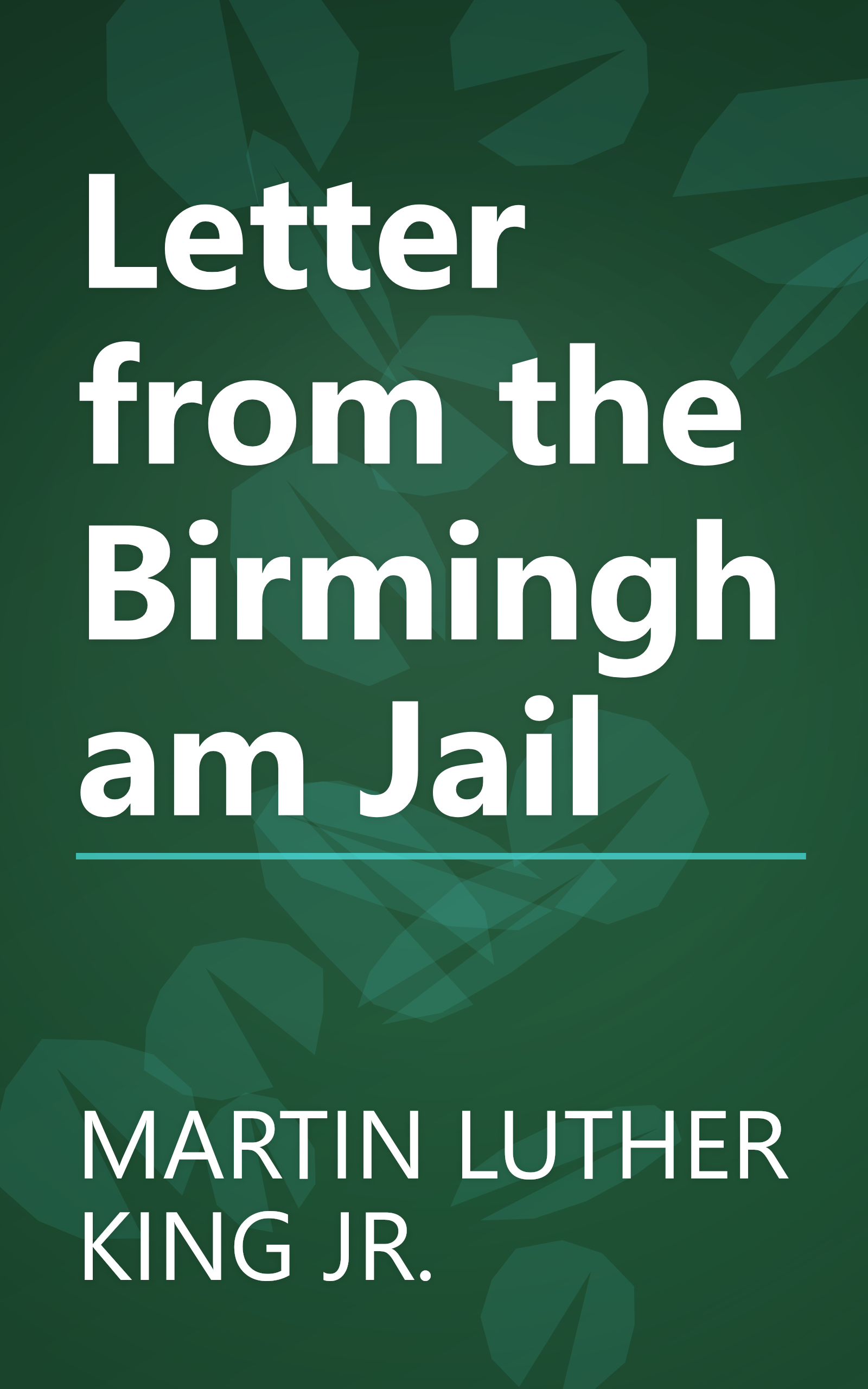 Letter from the Birmingham Jail book cover