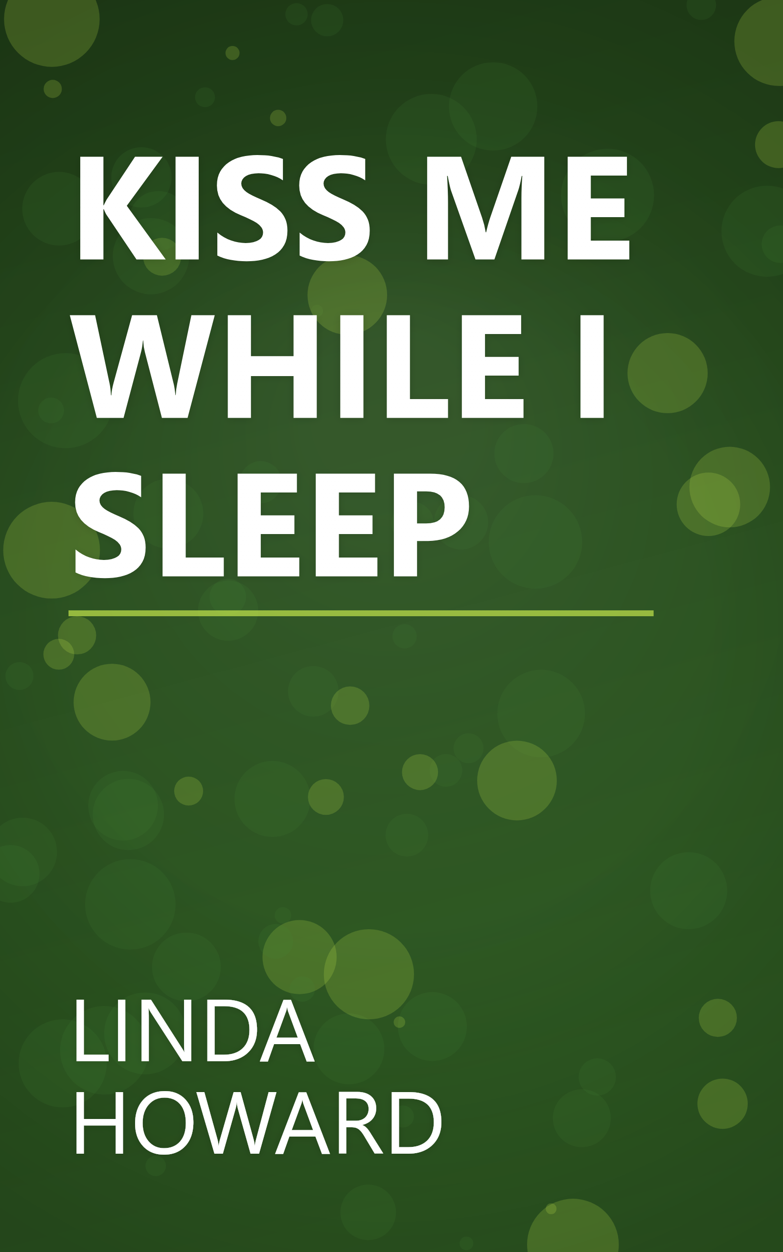 KISS ME WHILE I SLEEP book cover