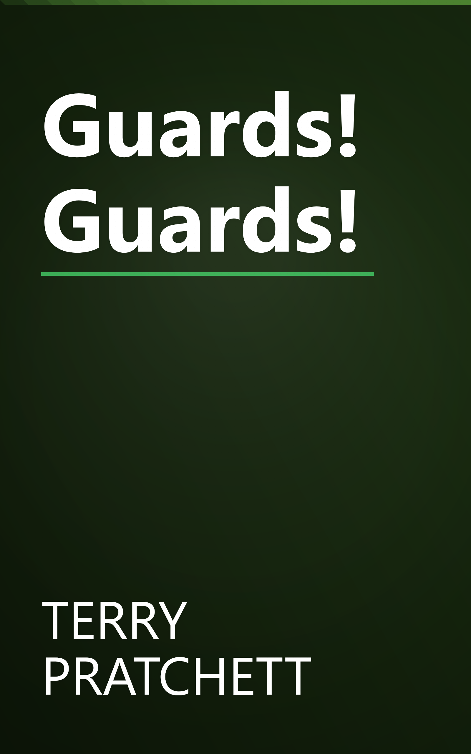 Guards! Guards! book cover