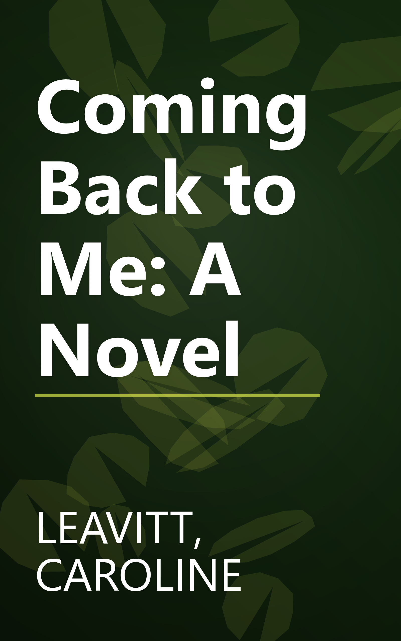 Coming Back to Me: A Novel book cover