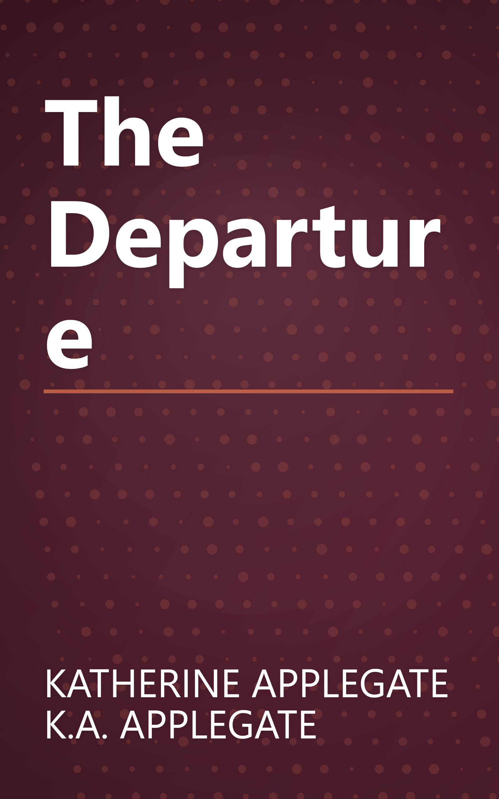 The Departure book cover