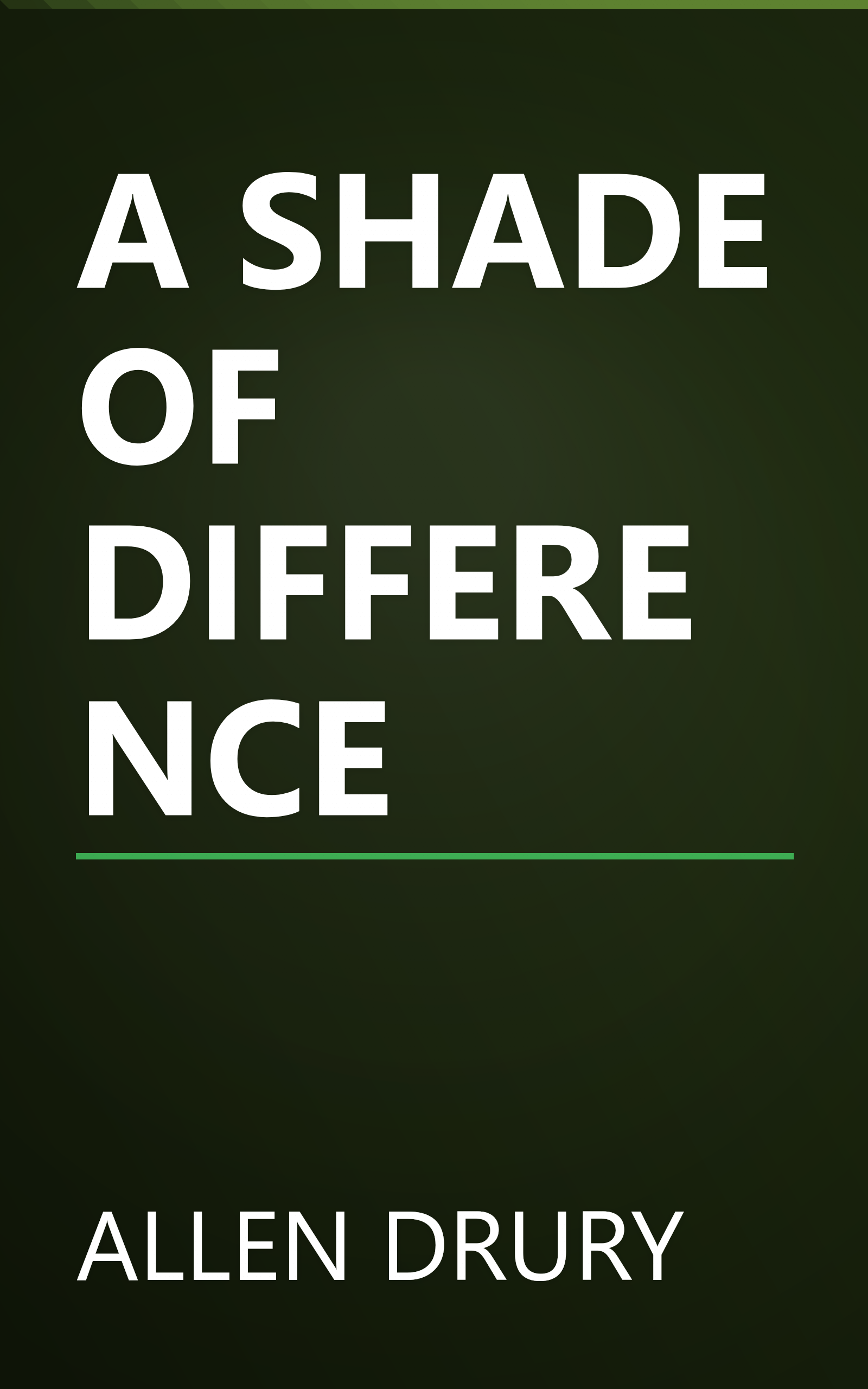 A SHADE OF DIFFERENCE book cover