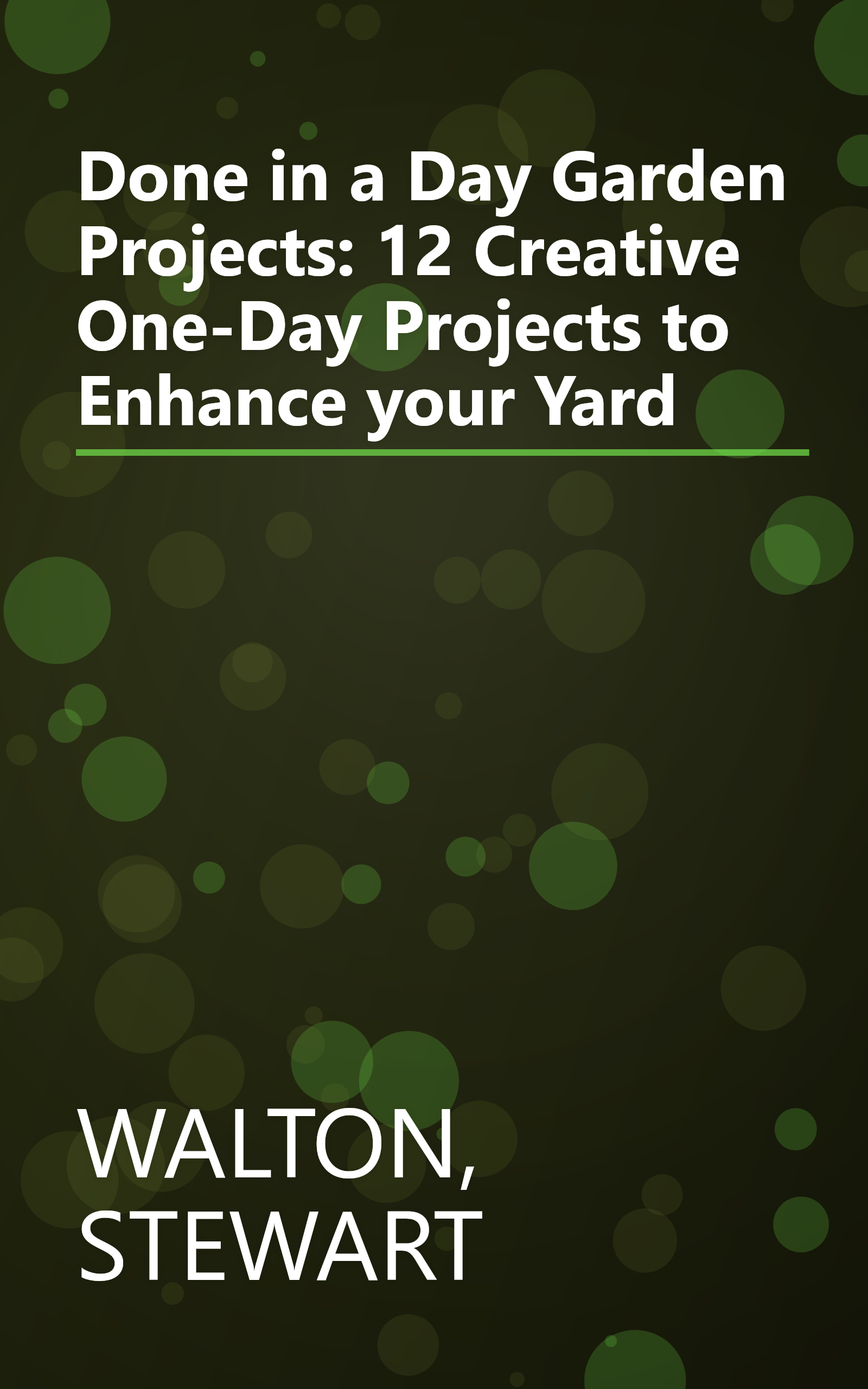 Done in a Day Garden Projects: 12 Creative One-Day Projects to Enhance your Yard book cover