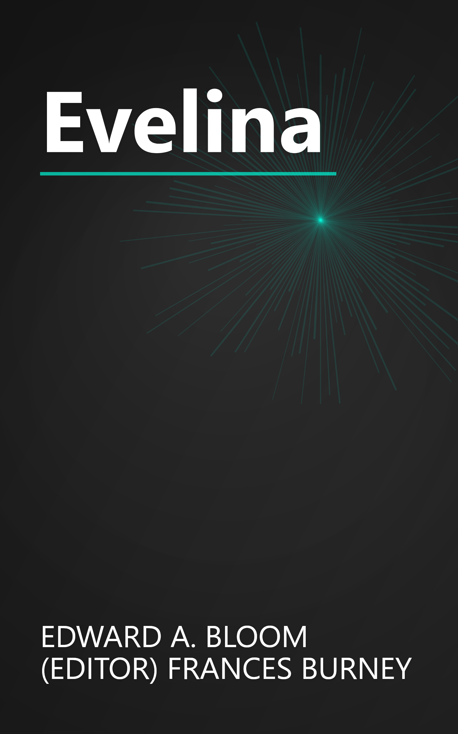 Evelina book cover