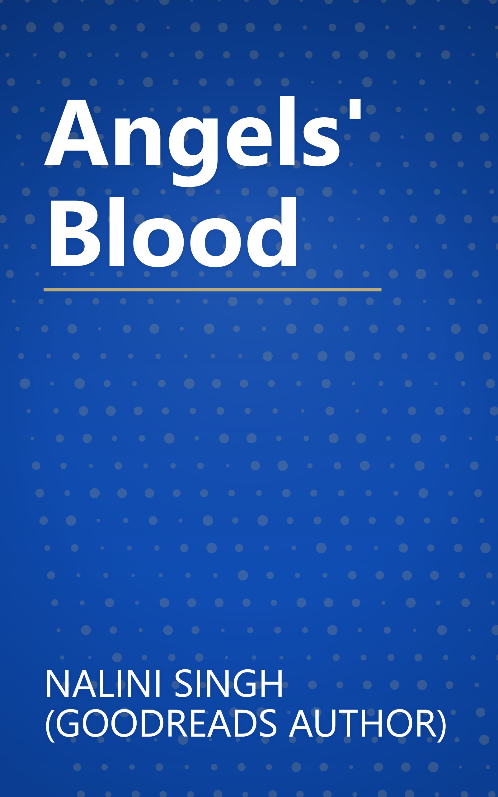 Angels' Blood book cover