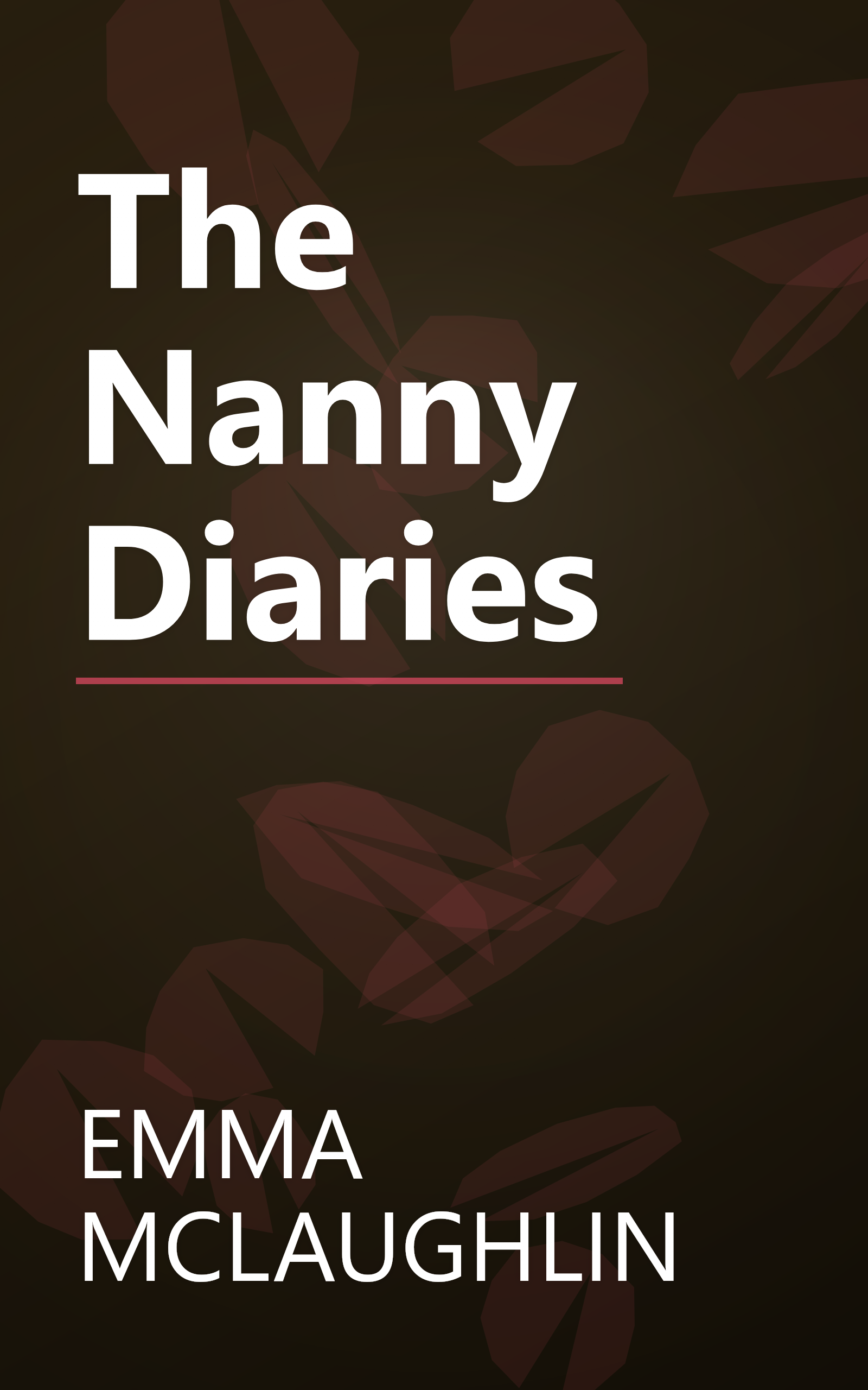 The Nanny Diaries book cover