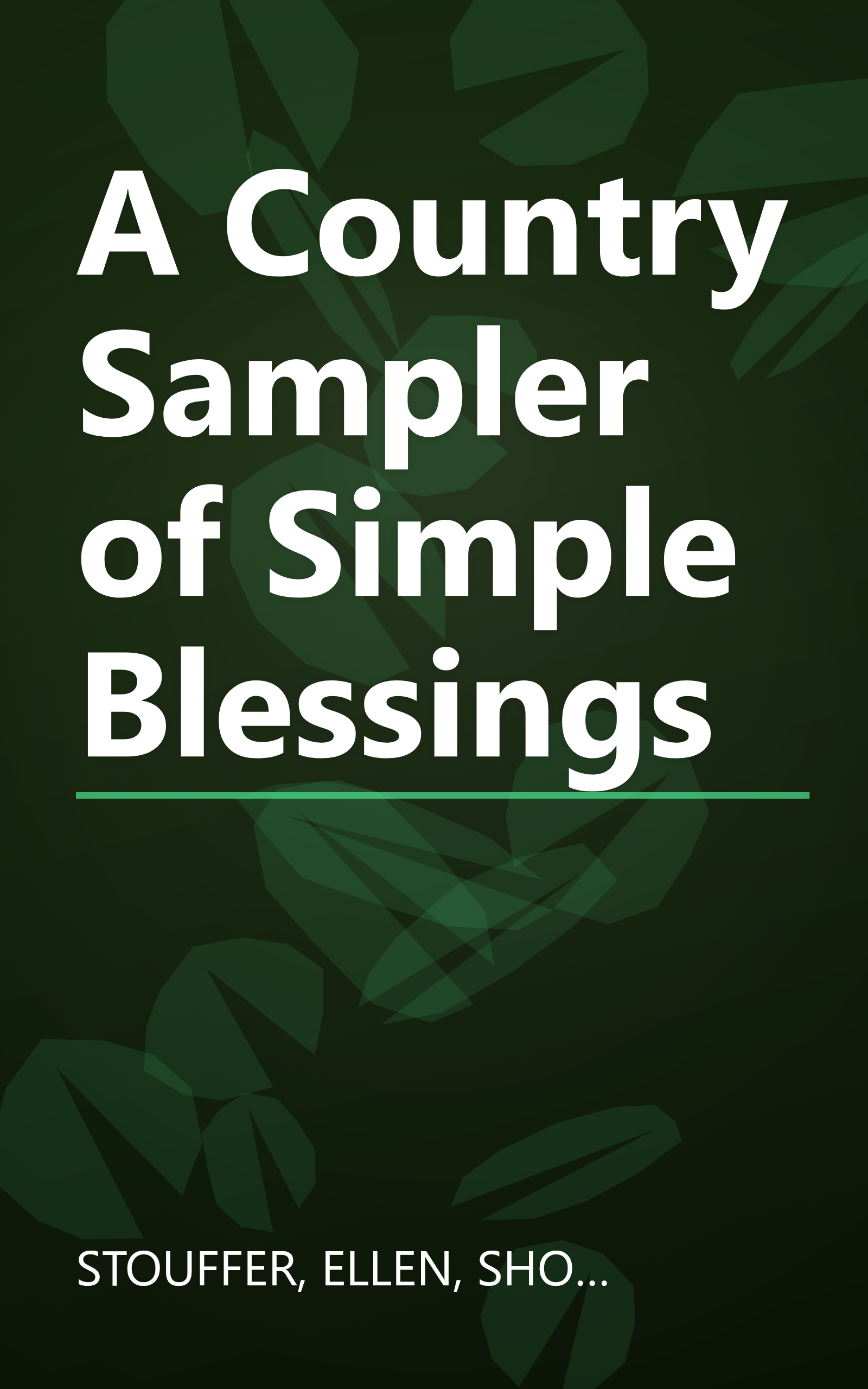 A Country Sampler of Simple Blessings book cover