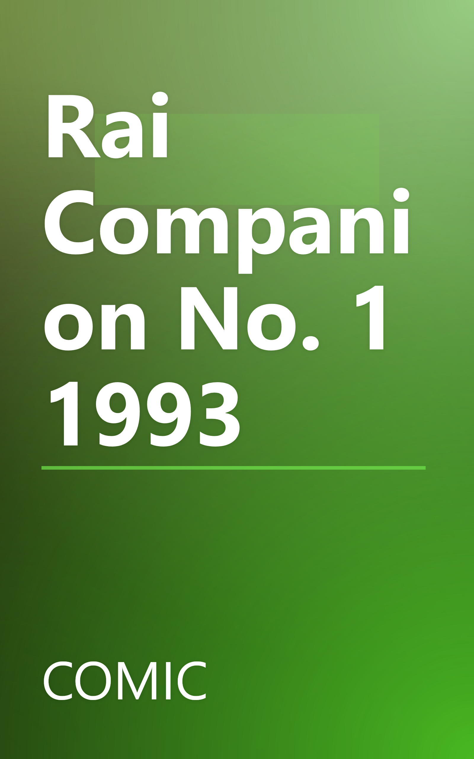 Rai Companion No. 1 1993 book cover