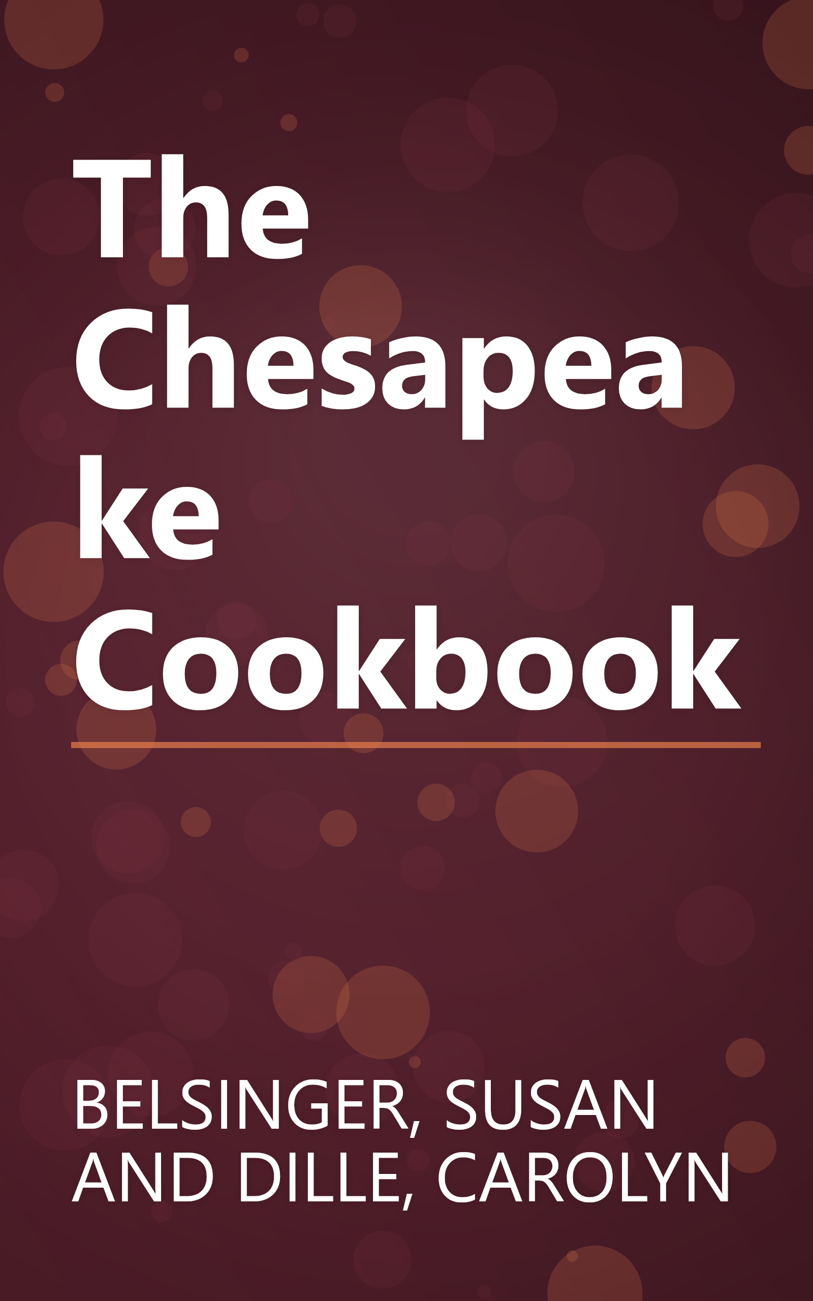 The Chesapeake Cookbook book cover