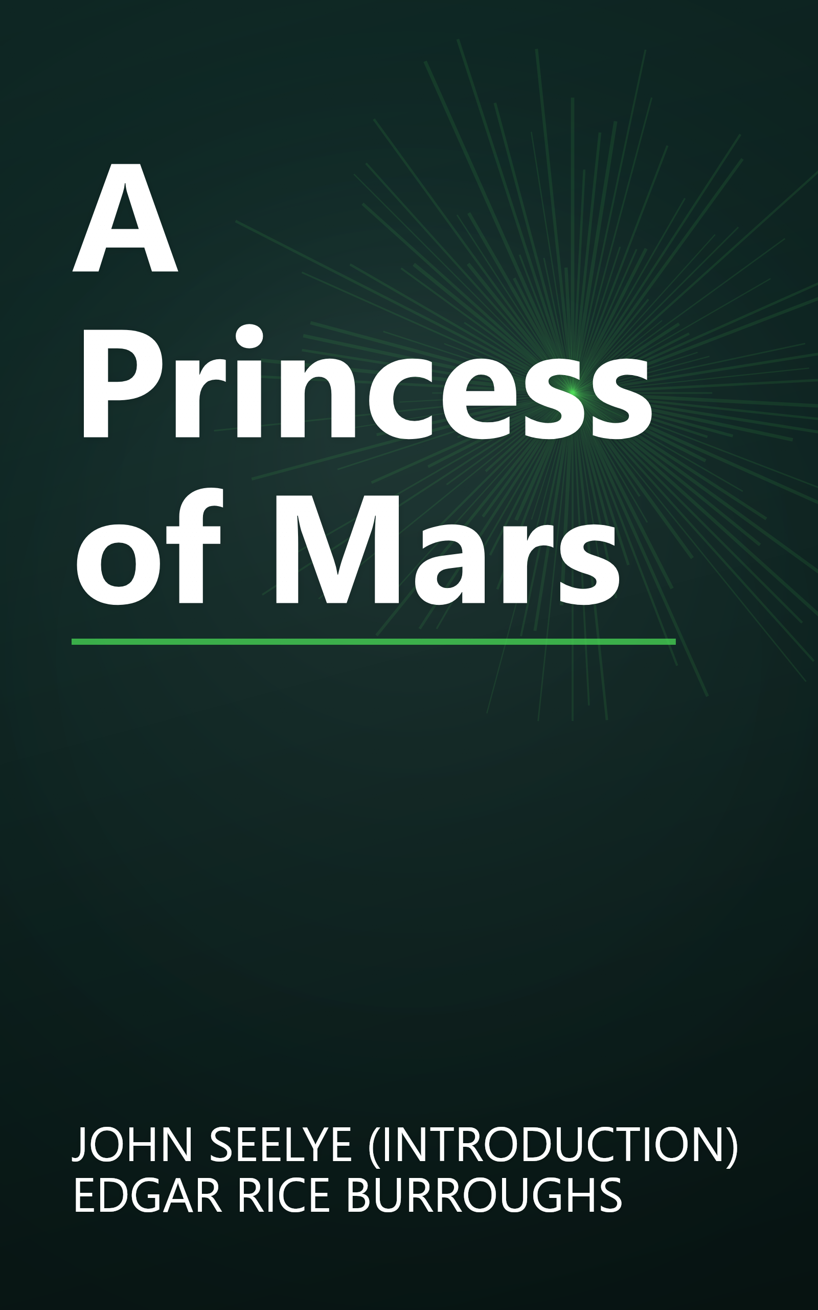 A Princess of Mars book cover
