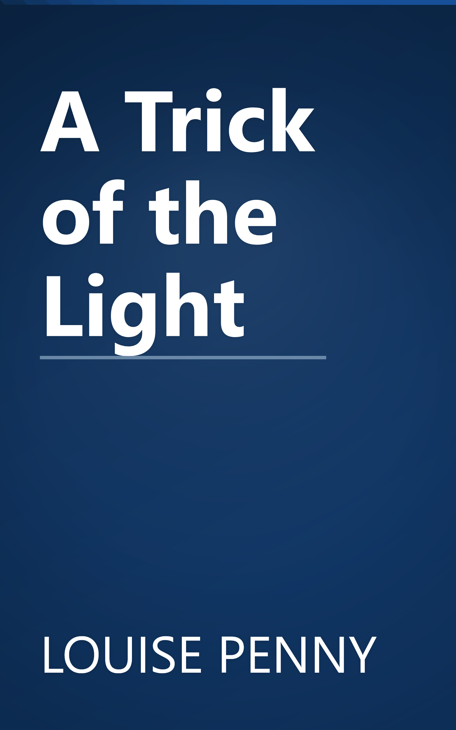 A Trick of the Light book cover