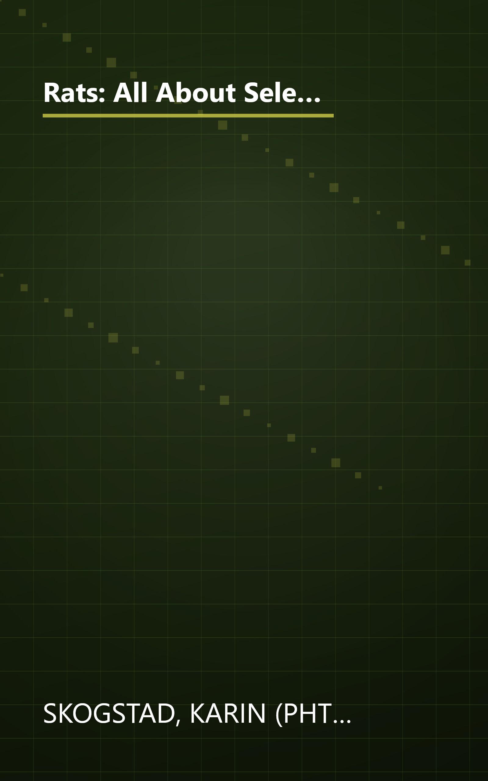 Rats: All About Selection, Husbandry, Nutrition, Breeding and Diseases, With a Special Chapter on Understanding Rats (Complete Pet Owner's Manual) book cover