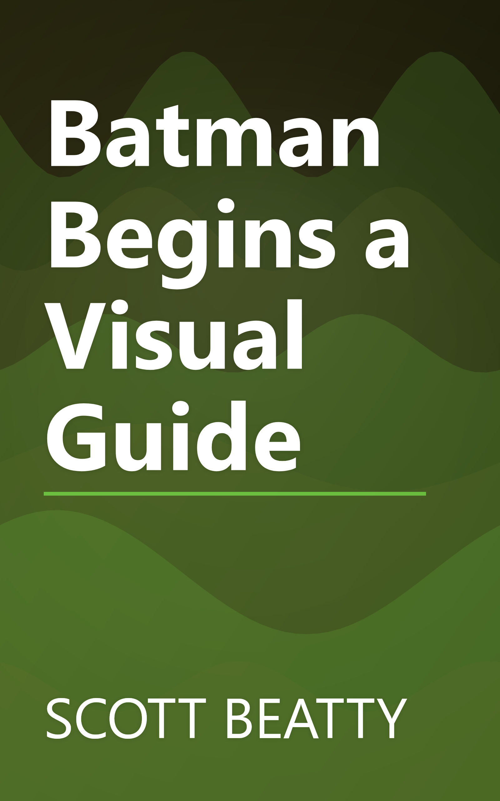Batman Begins a Visual Guide book cover