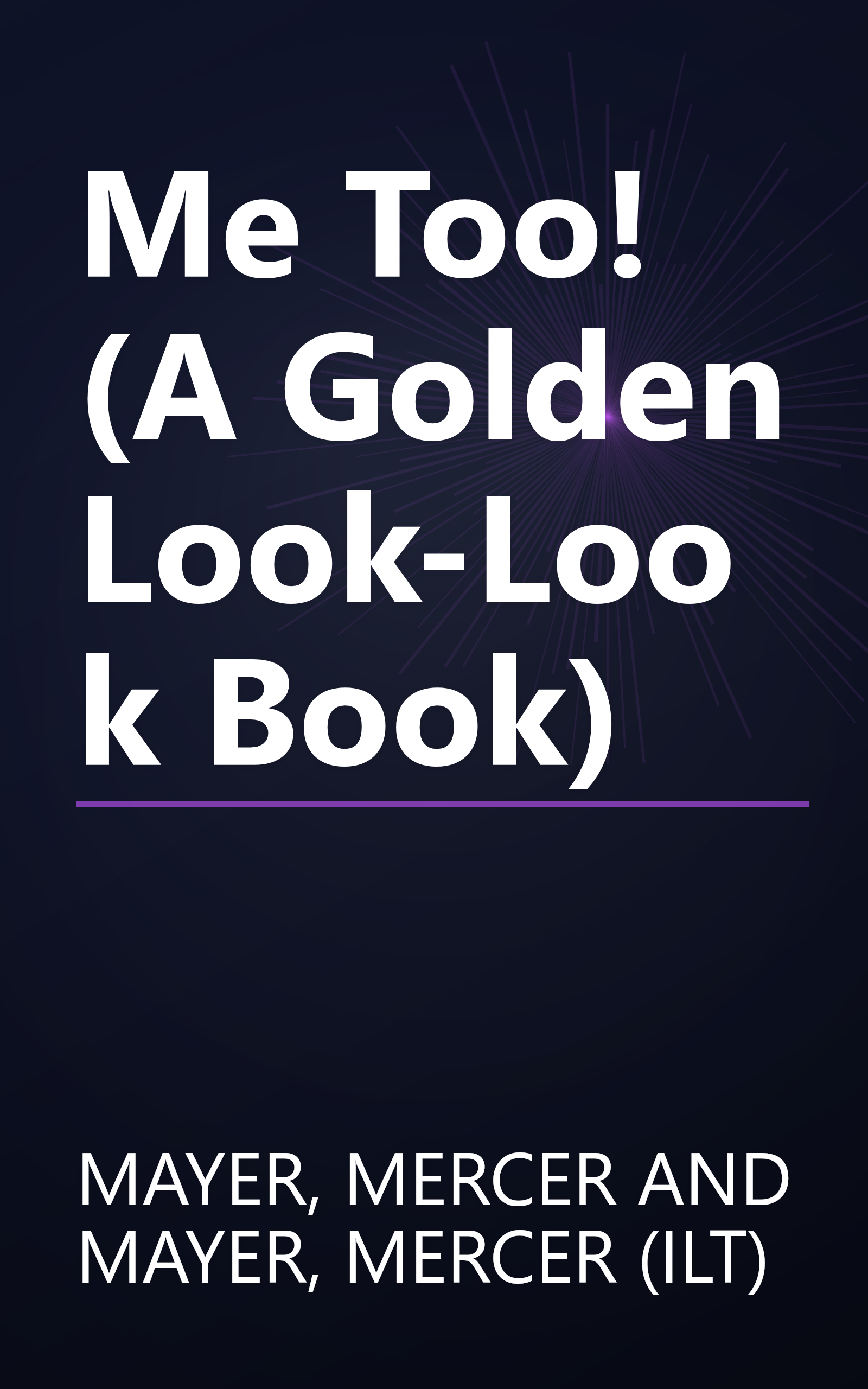Me Too! (A Golden Look-Look Book) book cover