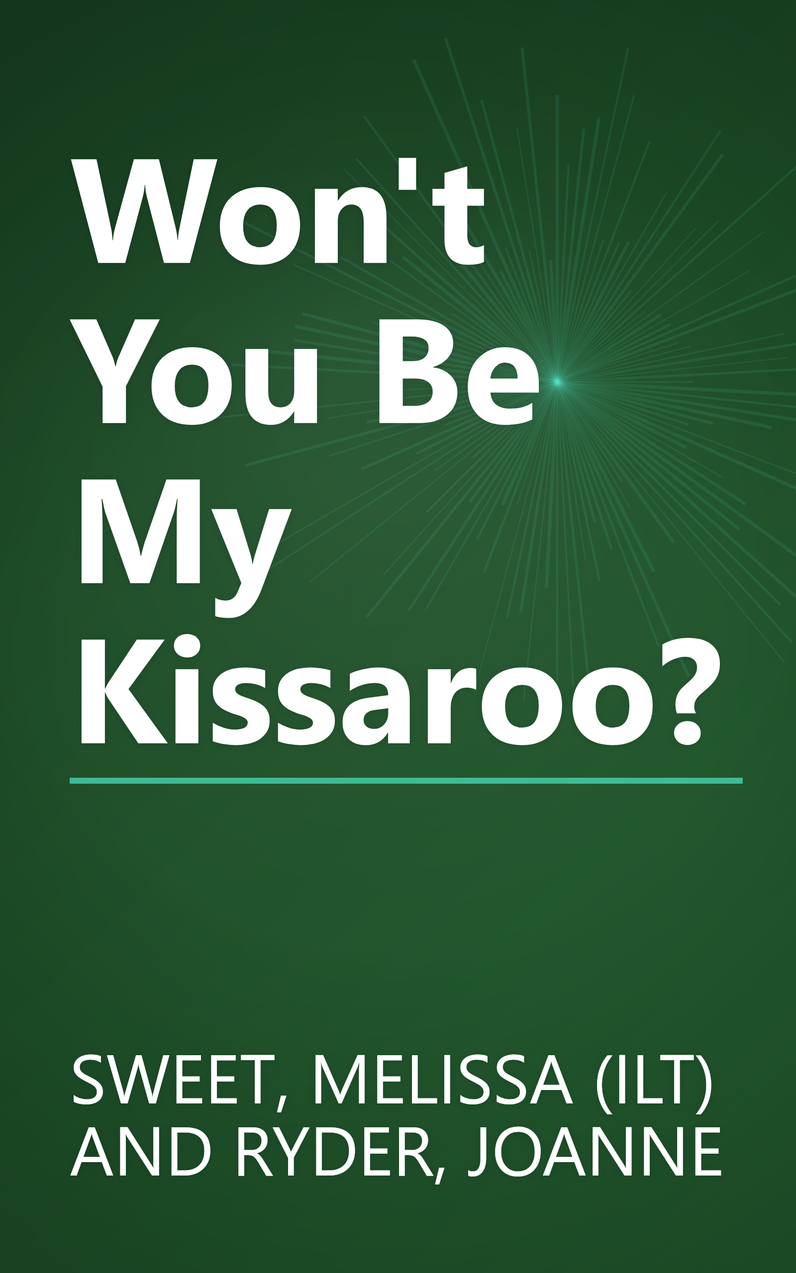 Won't You Be My Kissaroo? book cover