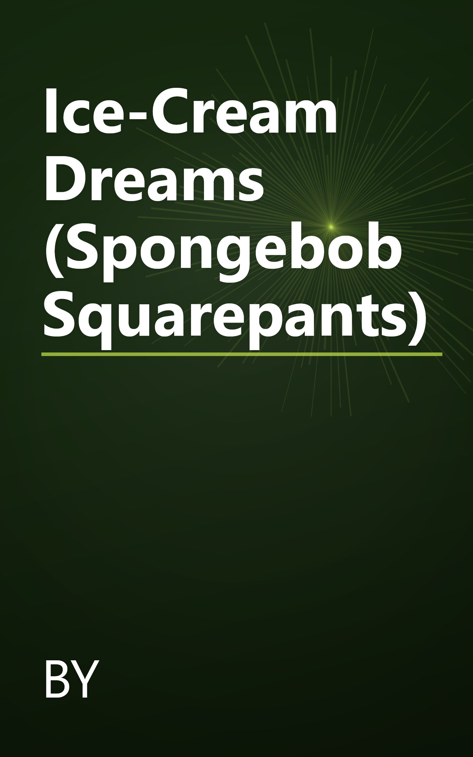 Ice-Cream Dreams (Spongebob Squarepants) book cover