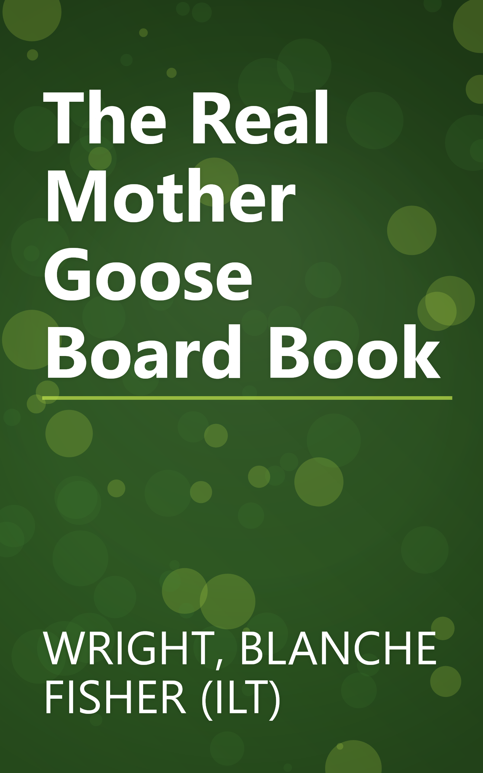 The Real Mother Goose Board Book book cover