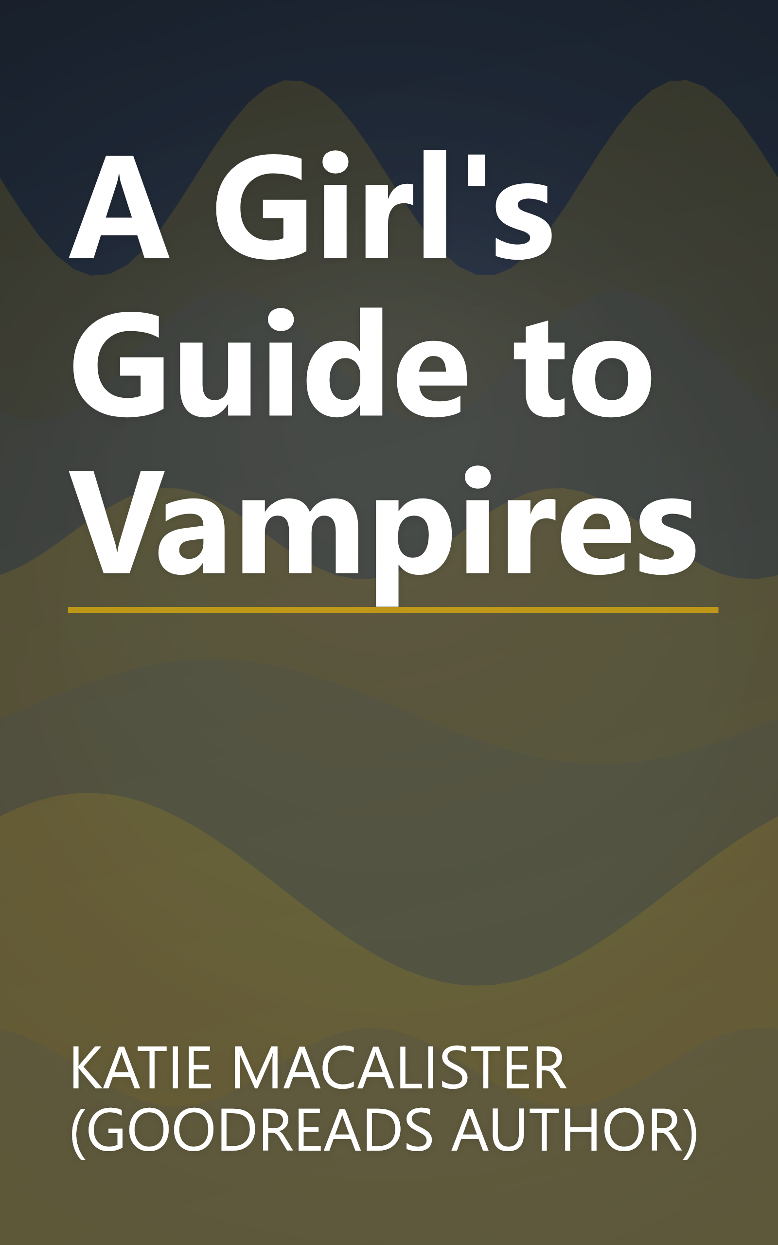 A Girl's Guide to Vampires book cover