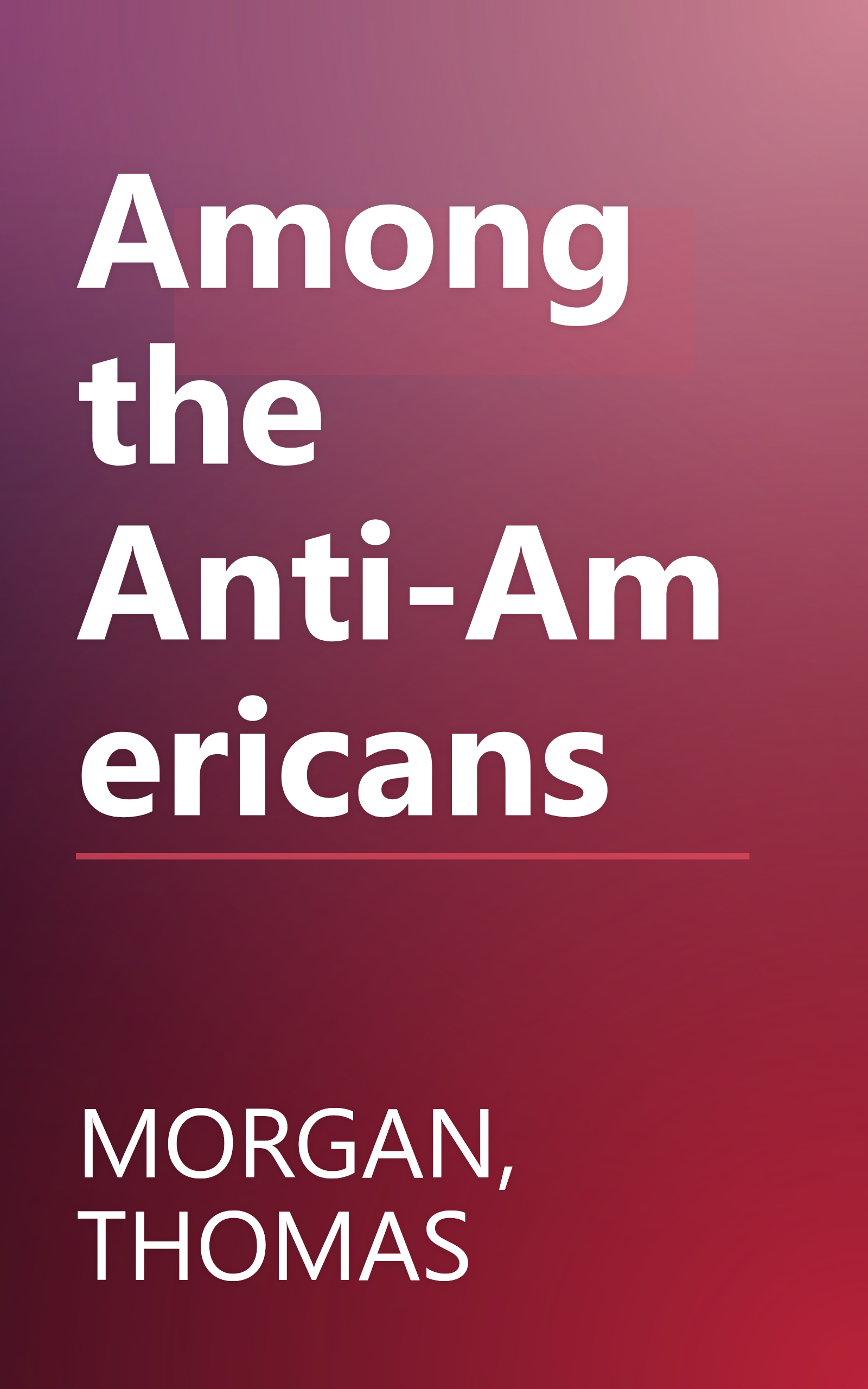 Among the Anti-Americans book cover