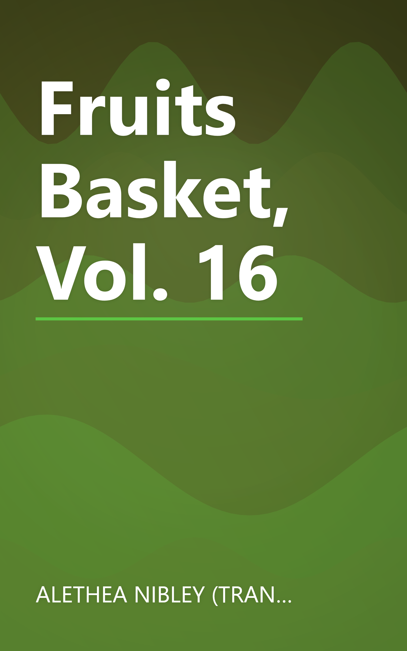 Fruits Basket, Vol. 16 book cover