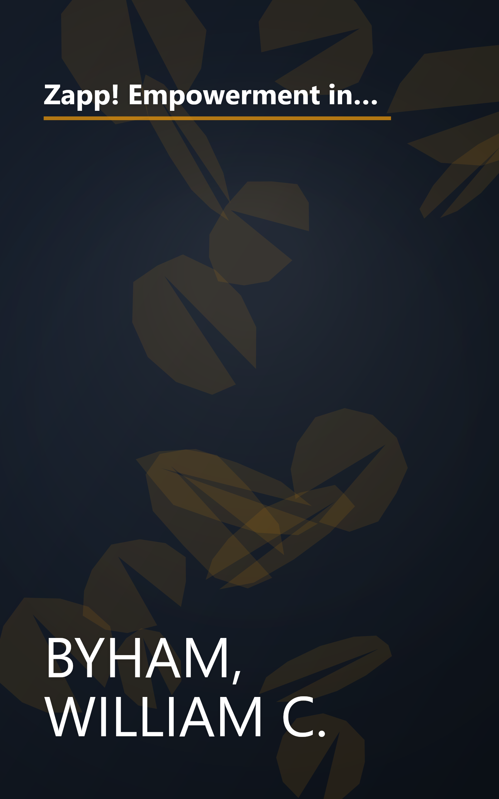 Zapp! Empowerment in Health Care: How to Improve Patient Care, Increase Employee Job Satisfaction, and Lower Health Care Costs book cover