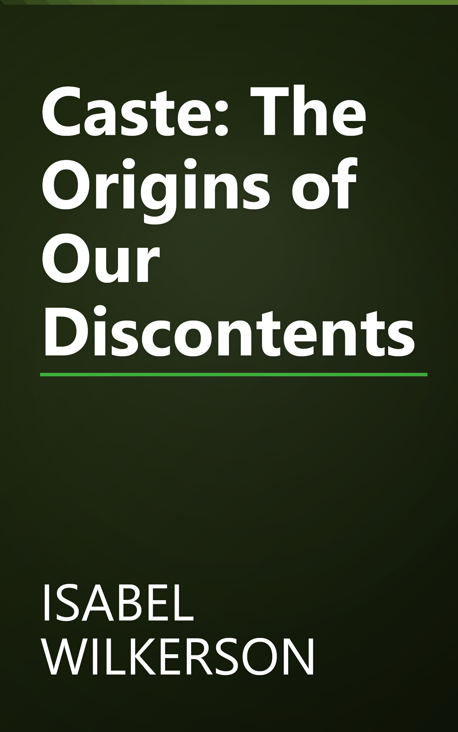 Caste: The Origins of Our Discontents book cover