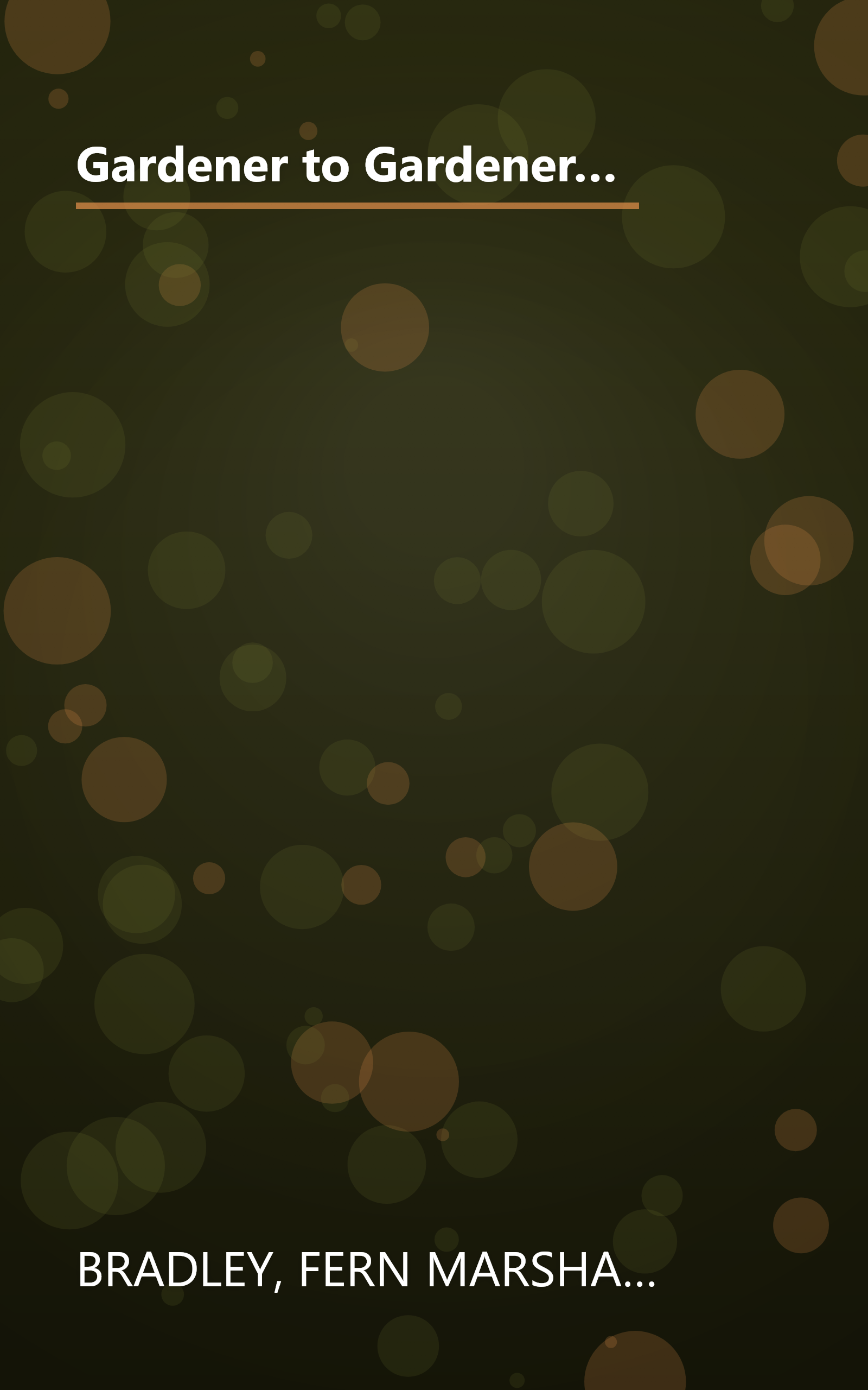 Gardener to Gardener Almanac & Pest Control Primer: A Month-by-Month Journal for Planning, Planting, and Tending Your Organic Garden (Rodale Organic Gardening Book) book cover