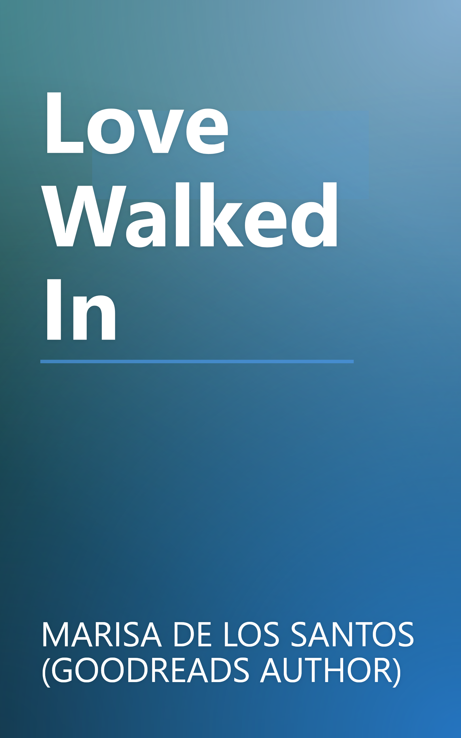 Love Walked In book cover