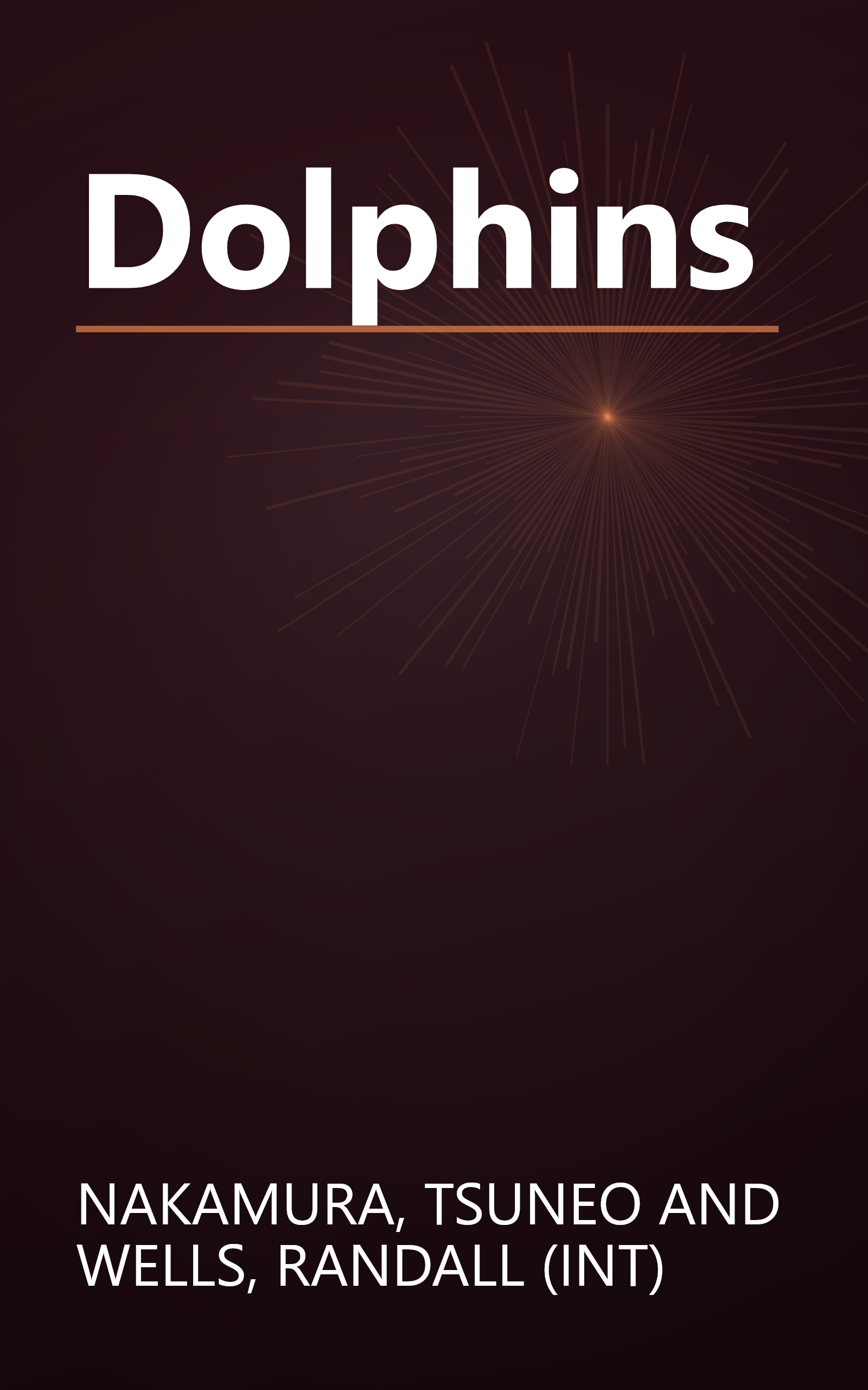 Dolphins book cover