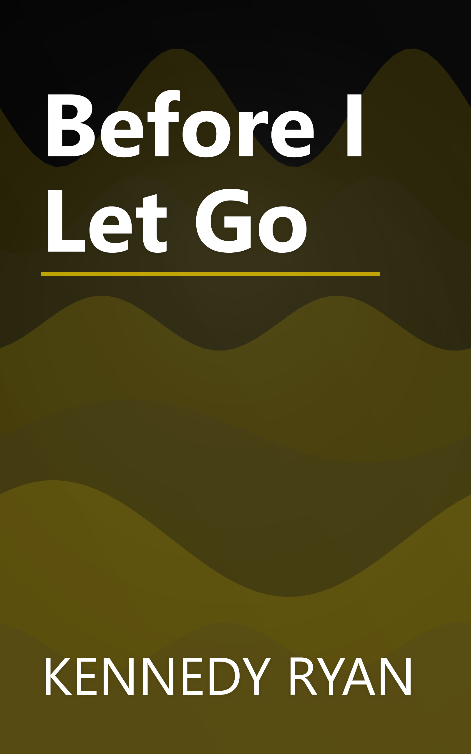 Before I Let Go book cover