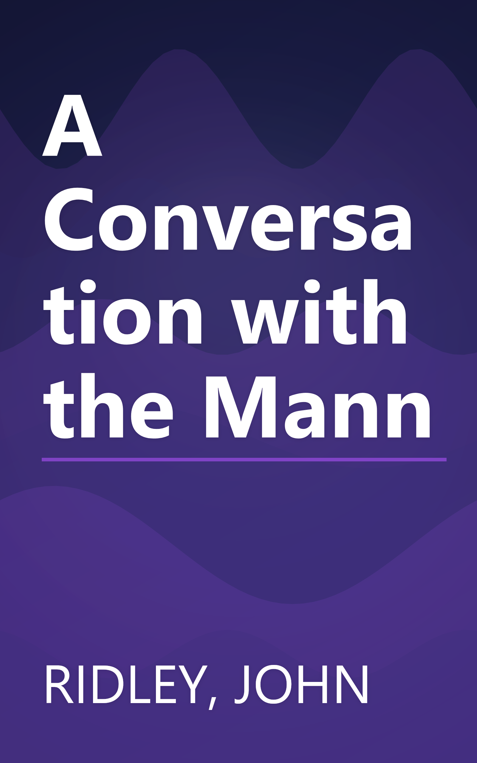 A Conversation with the Mann book cover
