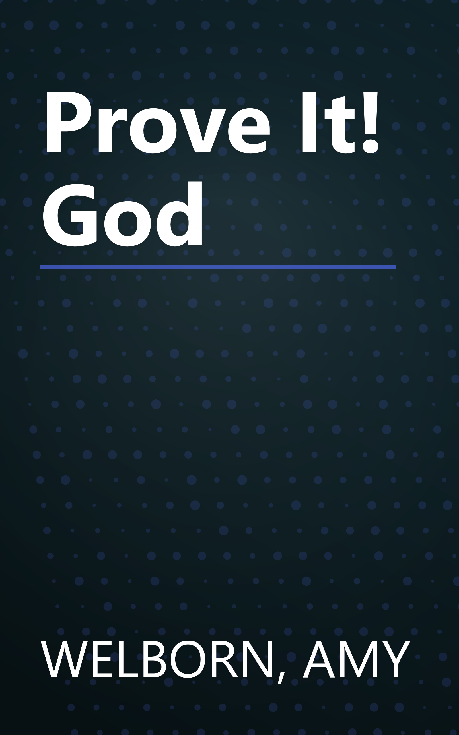 Prove It! God book cover